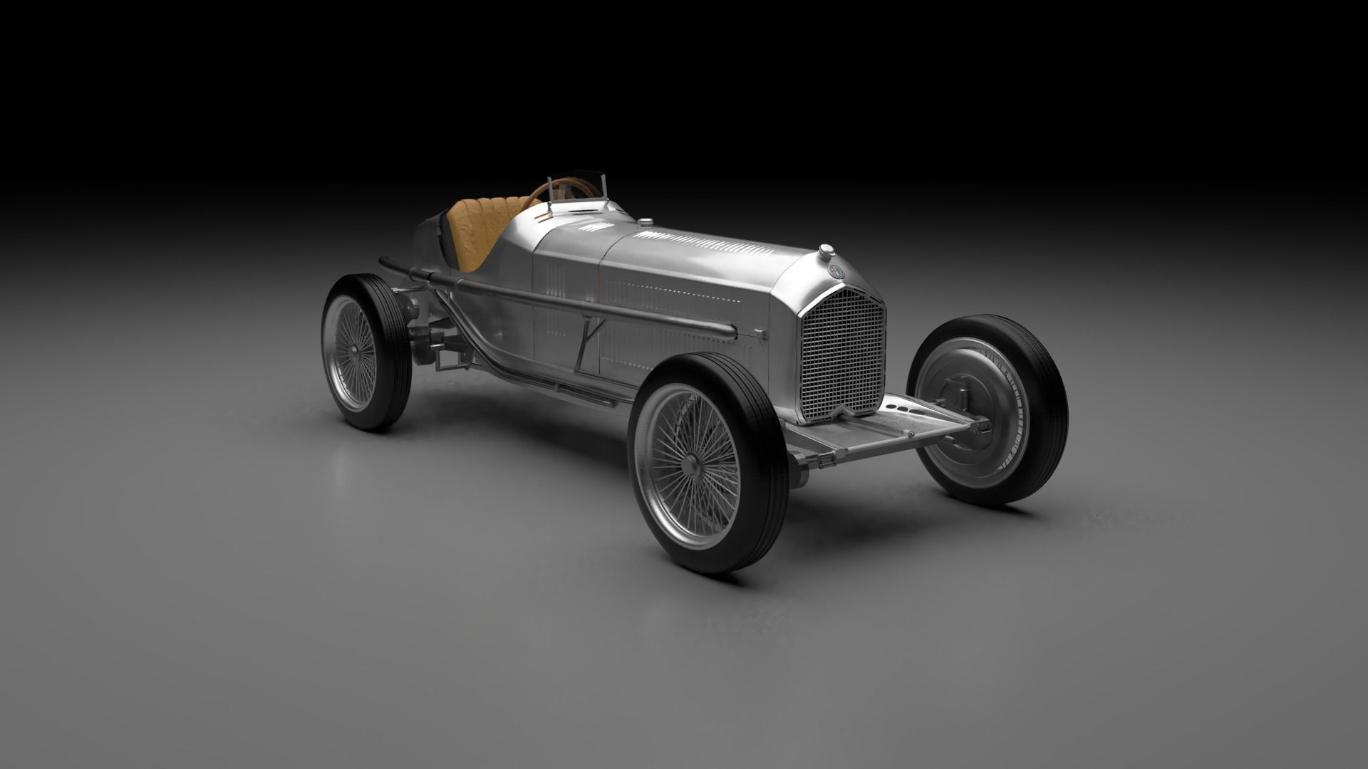 alpha romeo racing car free 3D model | CGTrader