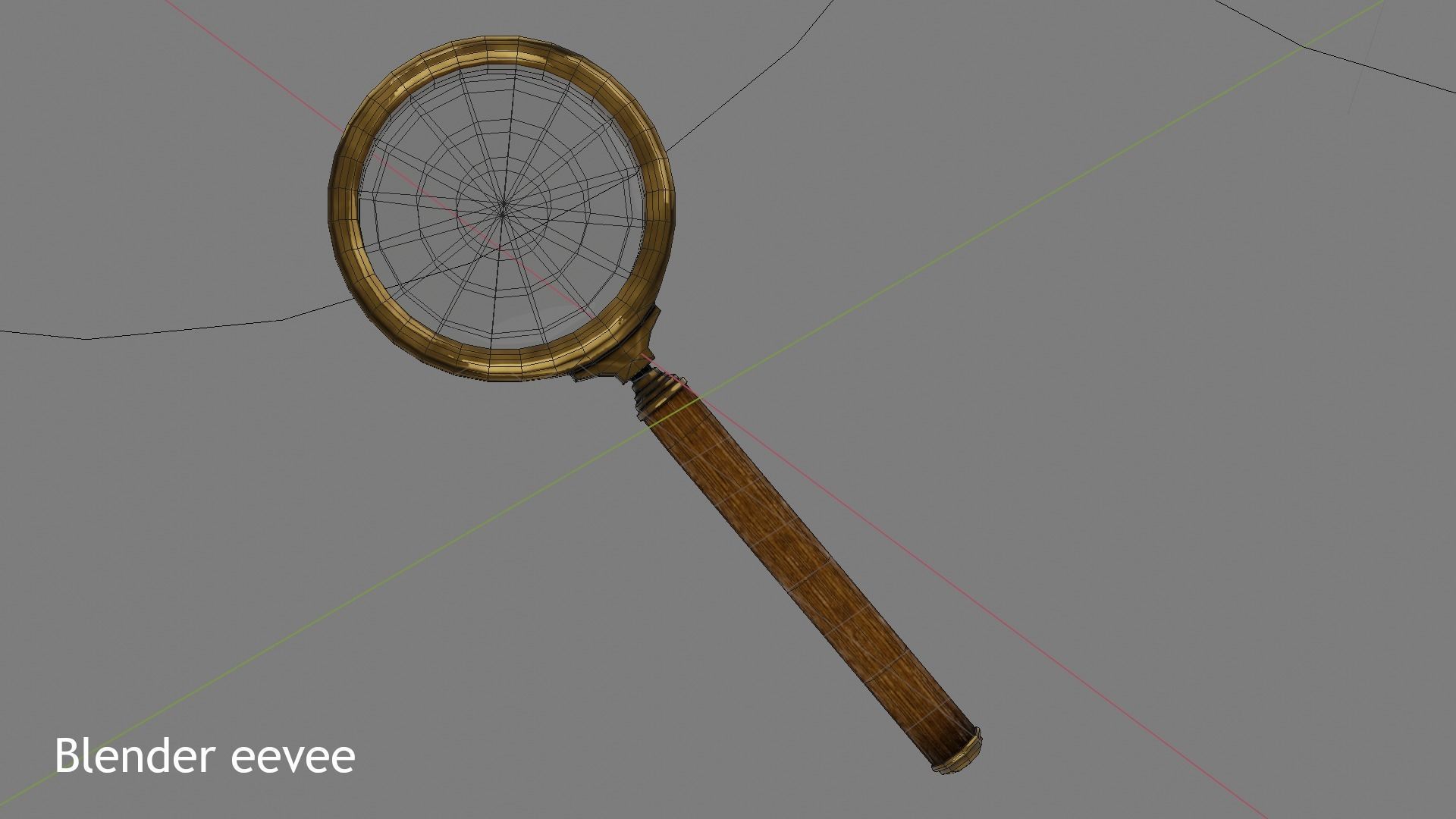 3D model Magnifier VR / AR / low-poly | CGTrader