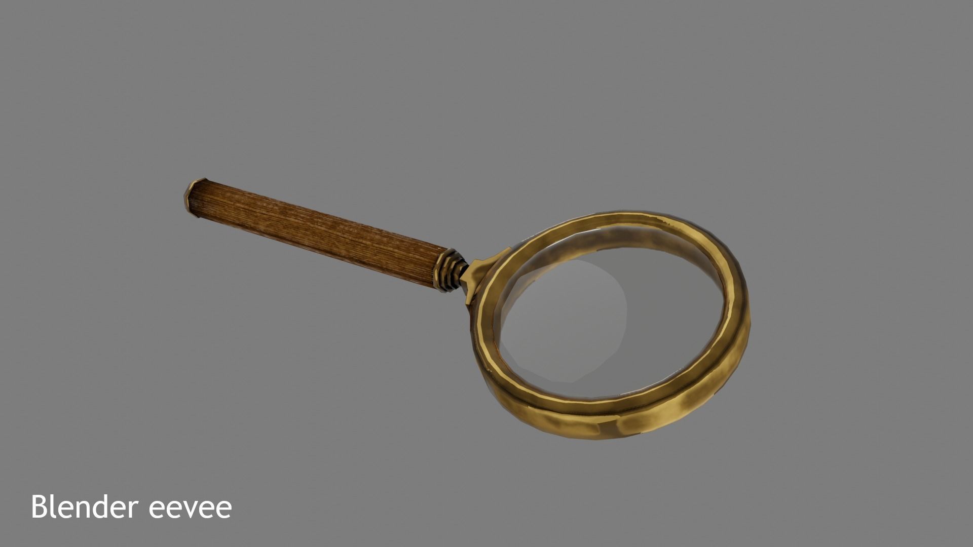 3D model Magnifier VR / AR / low-poly | CGTrader