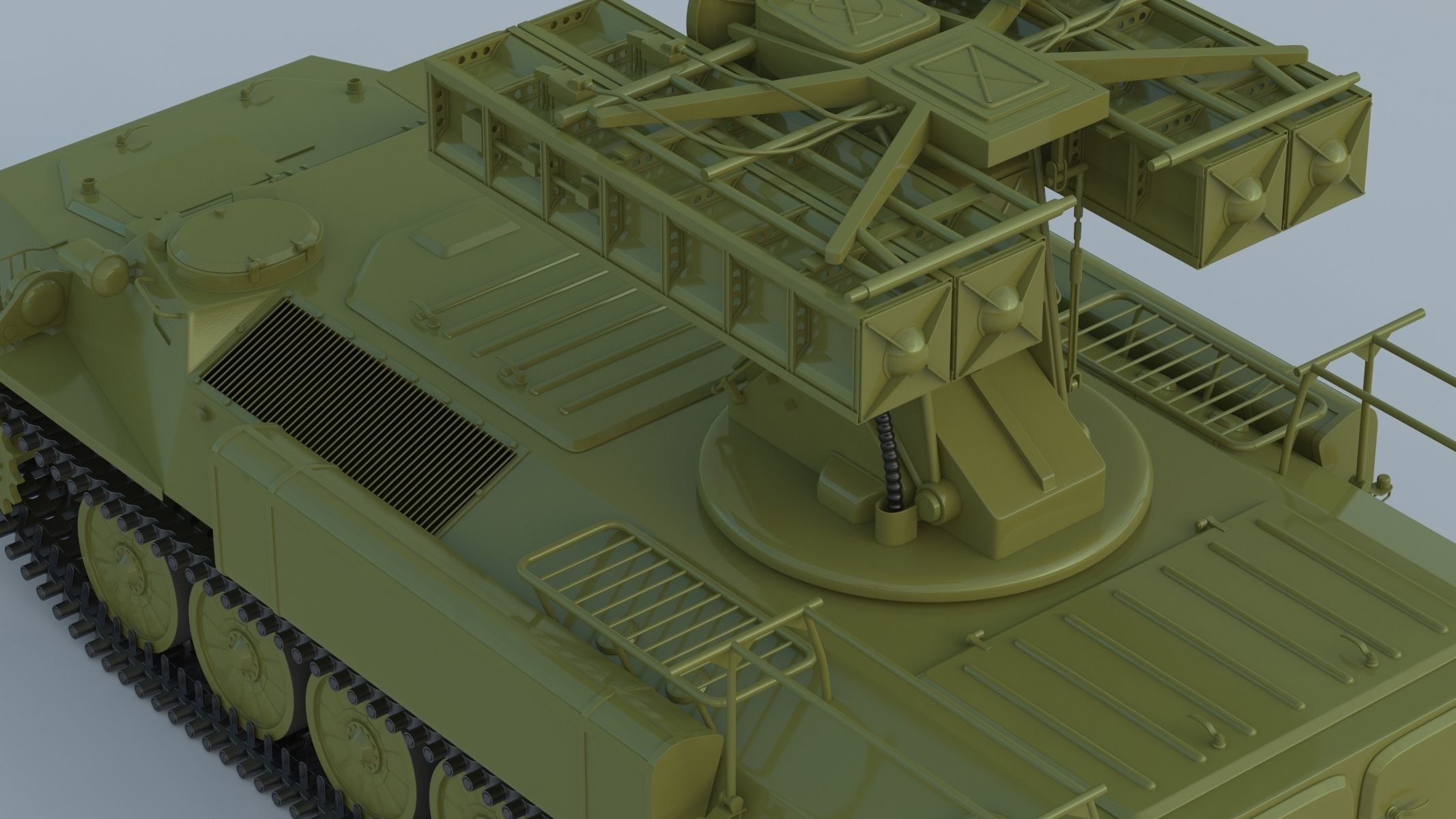 9K35 Strela-10 SA-13 Gopher 3D model | CGTrader