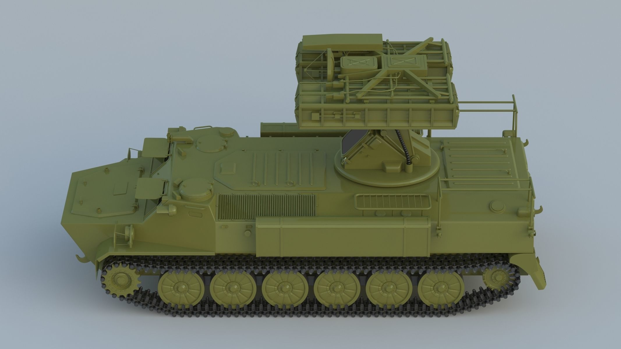 9K35 Strela-10 SA-13 Gopher 3D model | CGTrader