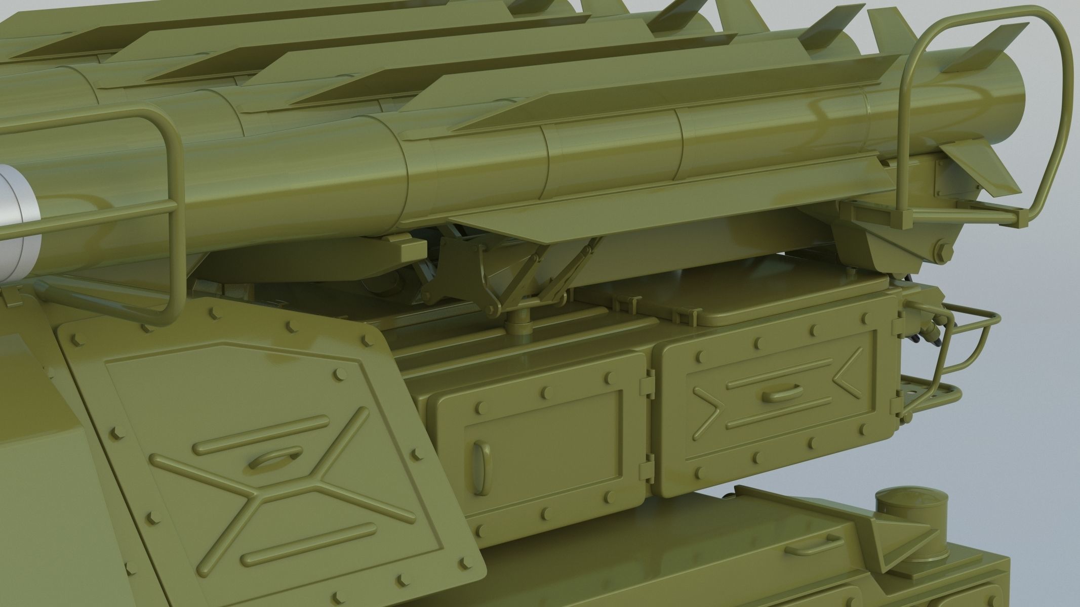 9K37 Buk Missile System SA-11 3D model | CGTrader