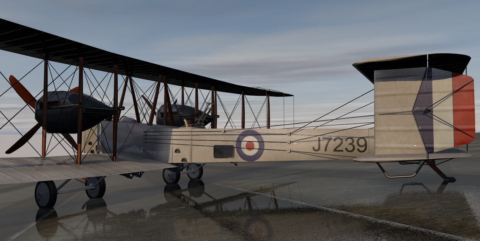 Vickers Vimy 3D model | CGTrader