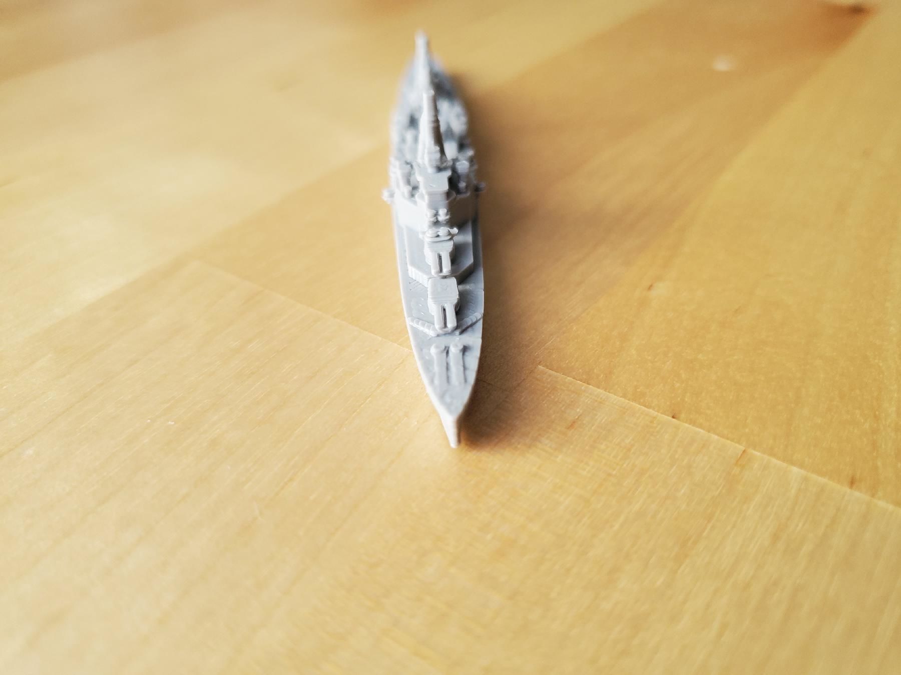 British County London Class Cruiser Warship 3D model 3D printable ...