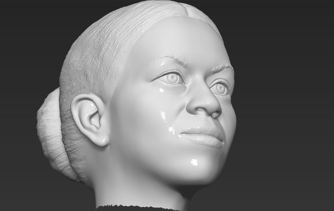Michelle Obama 3D model | CGTrader
