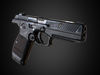 3D model PL 14 Lebedev pistol VR / AR / low-poly | CGTrader