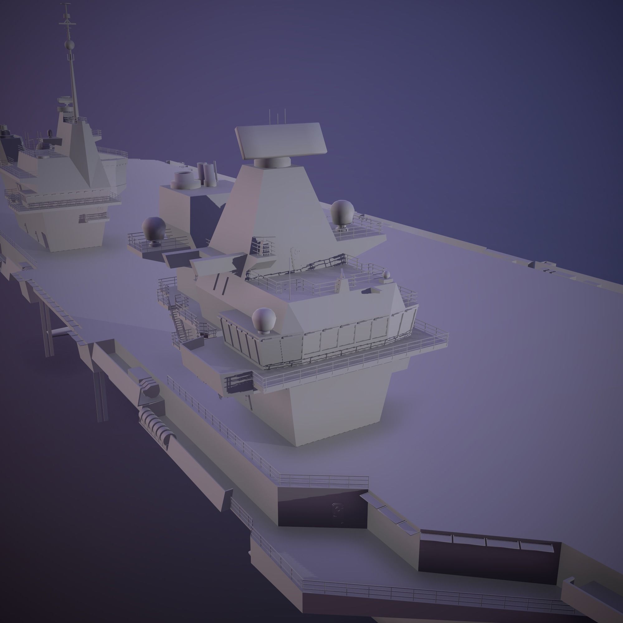3D model Queen Elizabeth class carriers VR / AR / low-poly | CGTrader