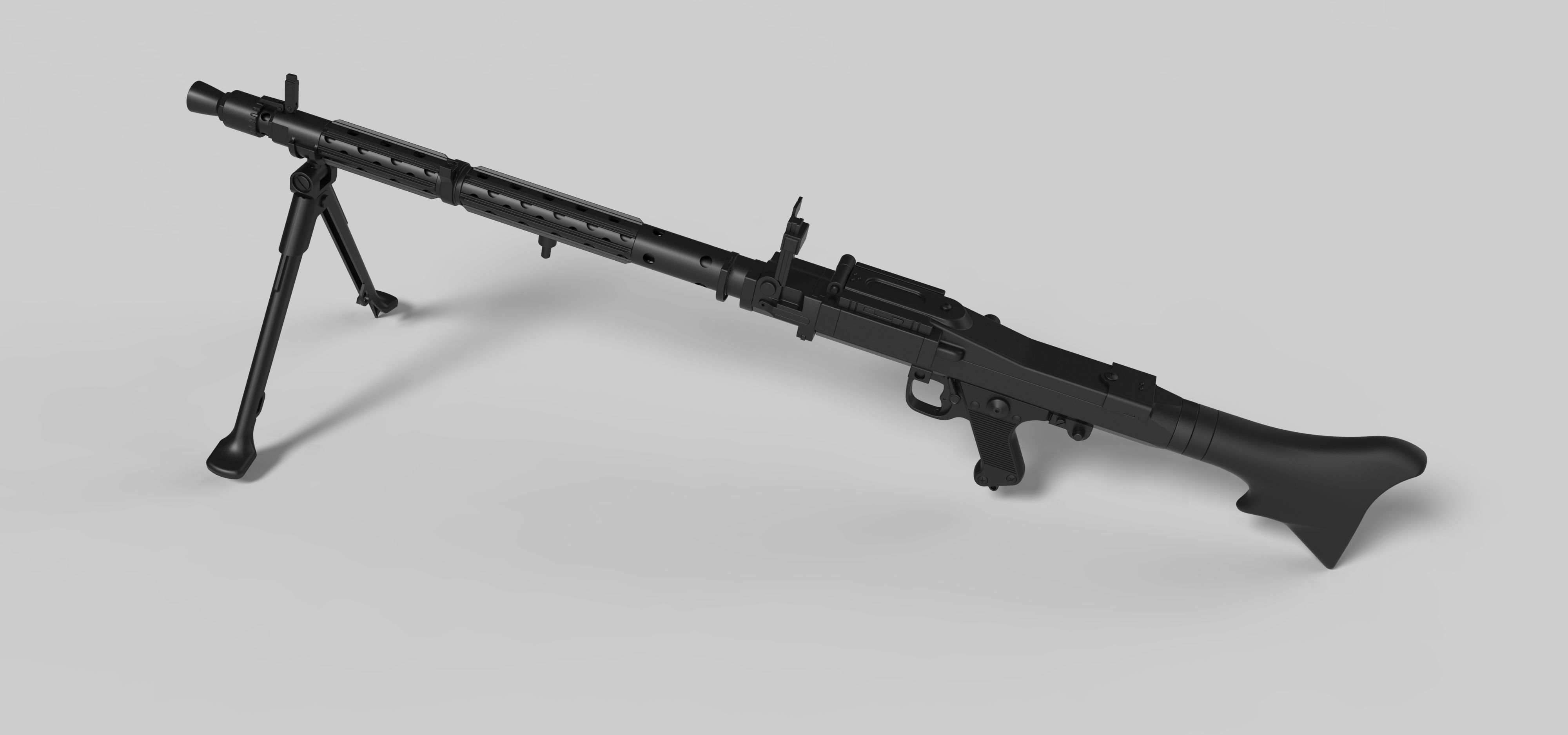 Stormtrooper Heavy Blaster Rifle DLT-19 from Star Wars 3D model | CGTrader