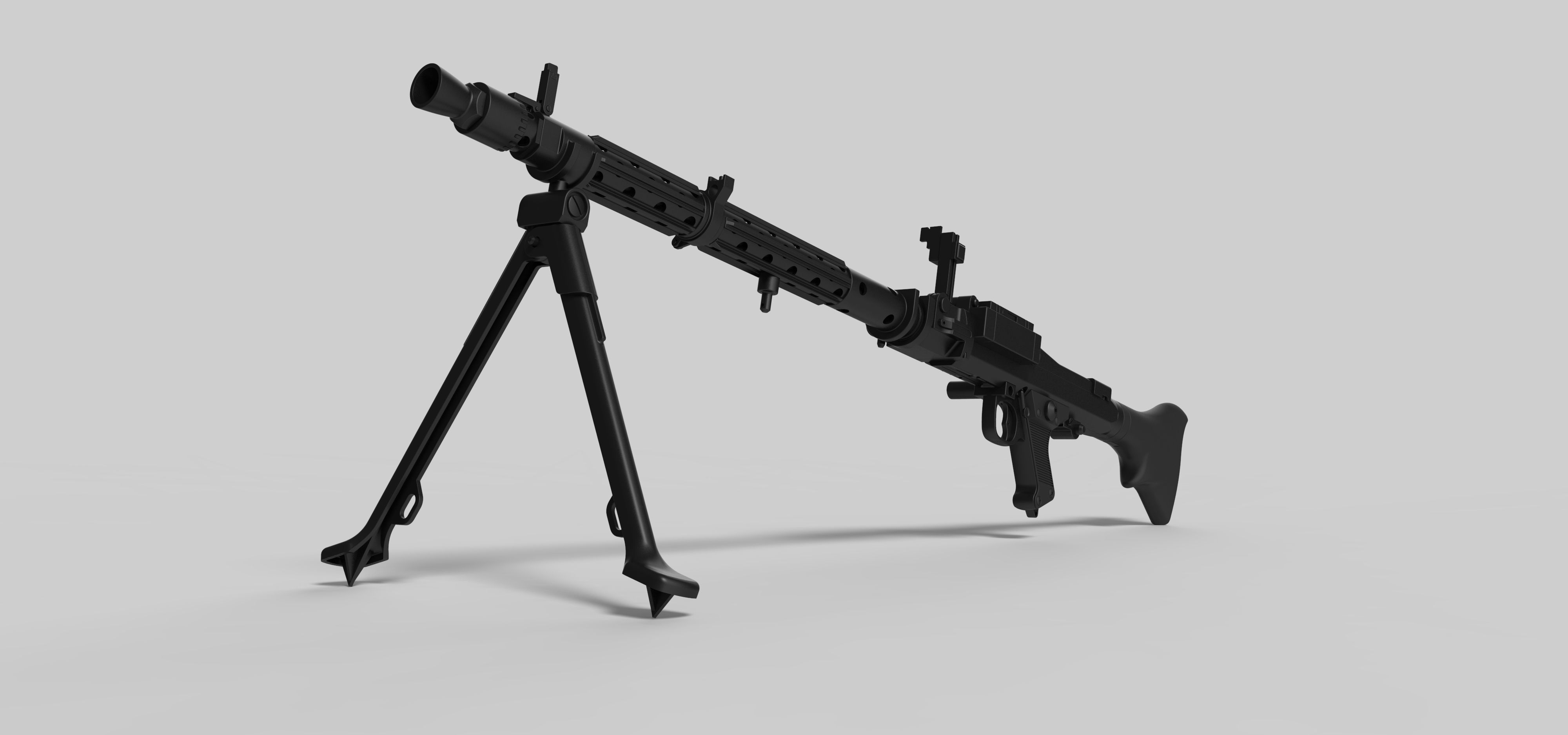 Stormtrooper Heavy Blaster Rifle DLT-19 from Star Wars 3D model | CGTrader