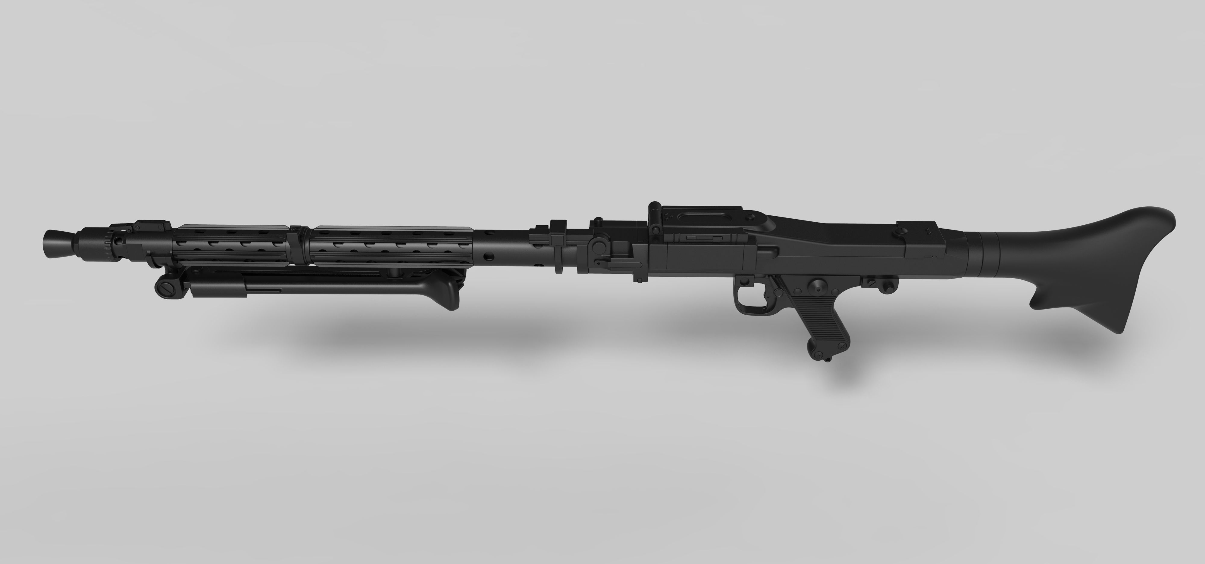 Stormtrooper Heavy Blaster Rifle DLT-19 from Star Wars 3D model | CGTrader