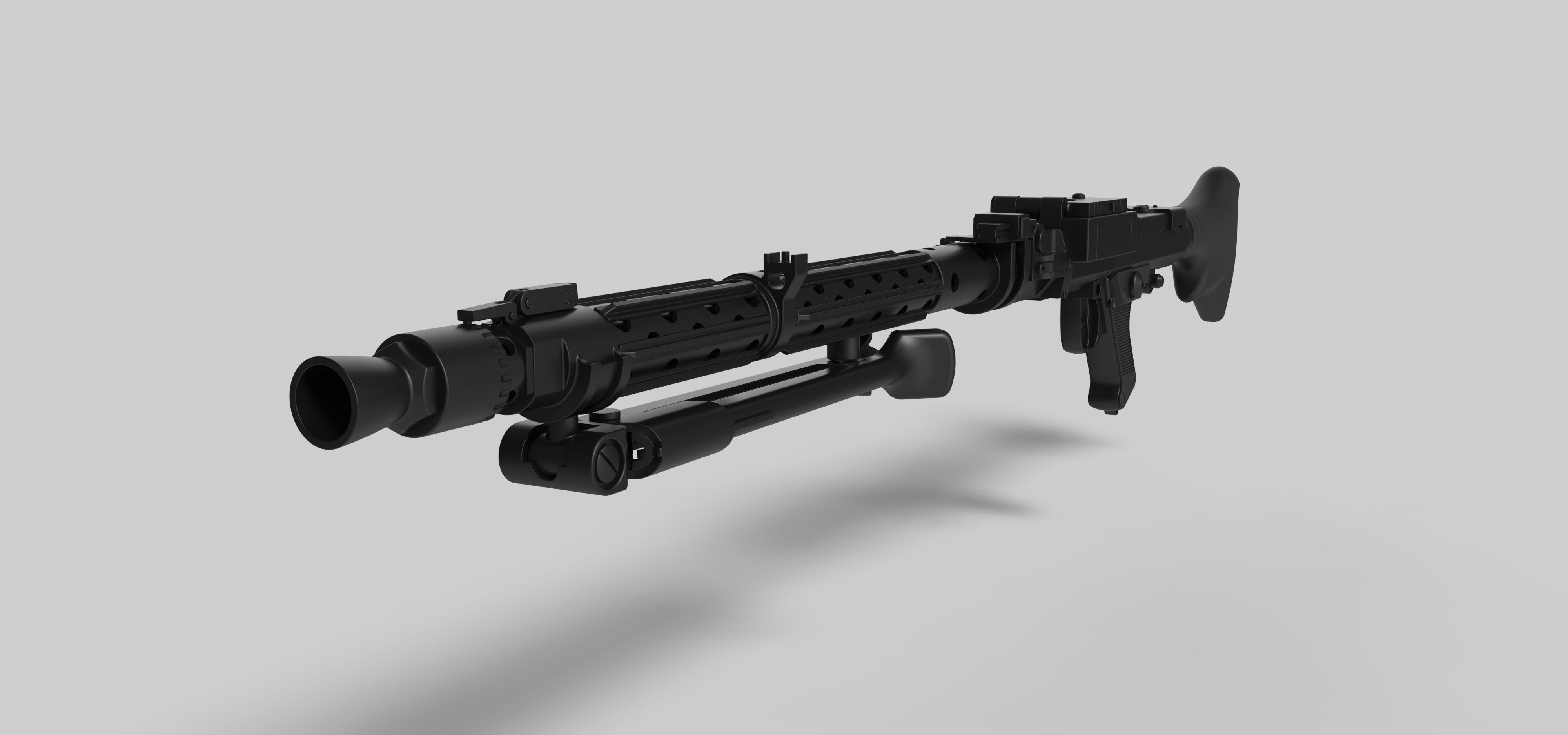 Stormtrooper Heavy Blaster Rifle DLT-19 from Star Wars 3D model | CGTrader