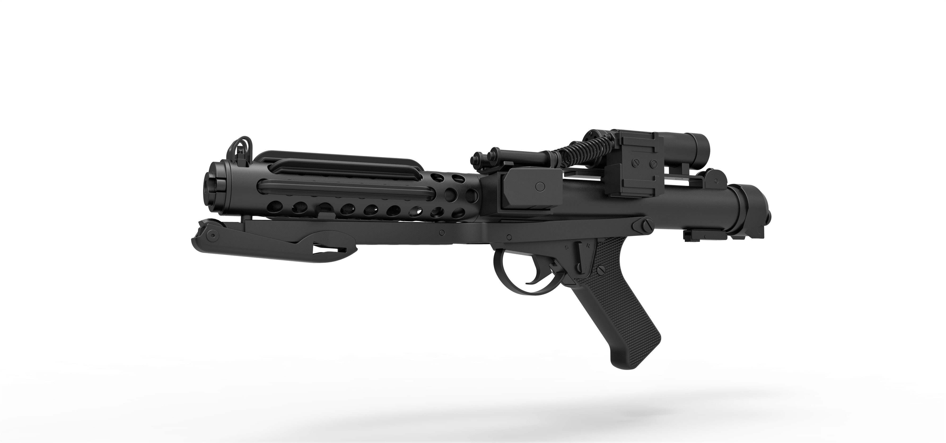 Stormtrooper Blaster E-11 from the movie Star Wars 3D model | CGTrader
