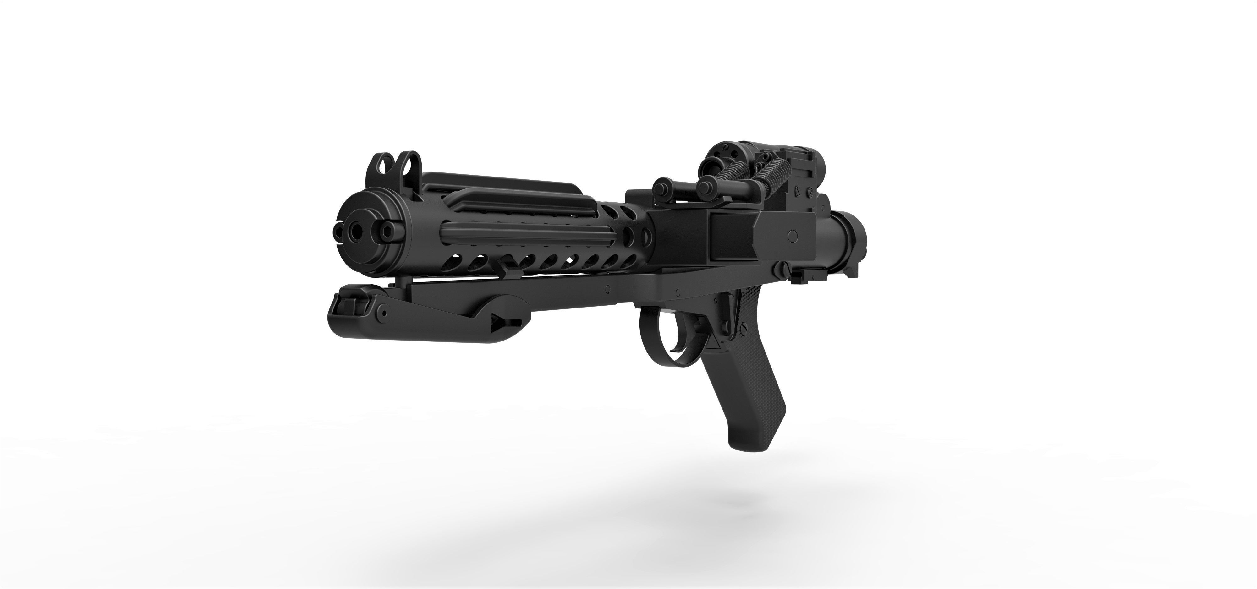 Stormtrooper Blaster E-11 from the movie Star Wars 3D model | CGTrader