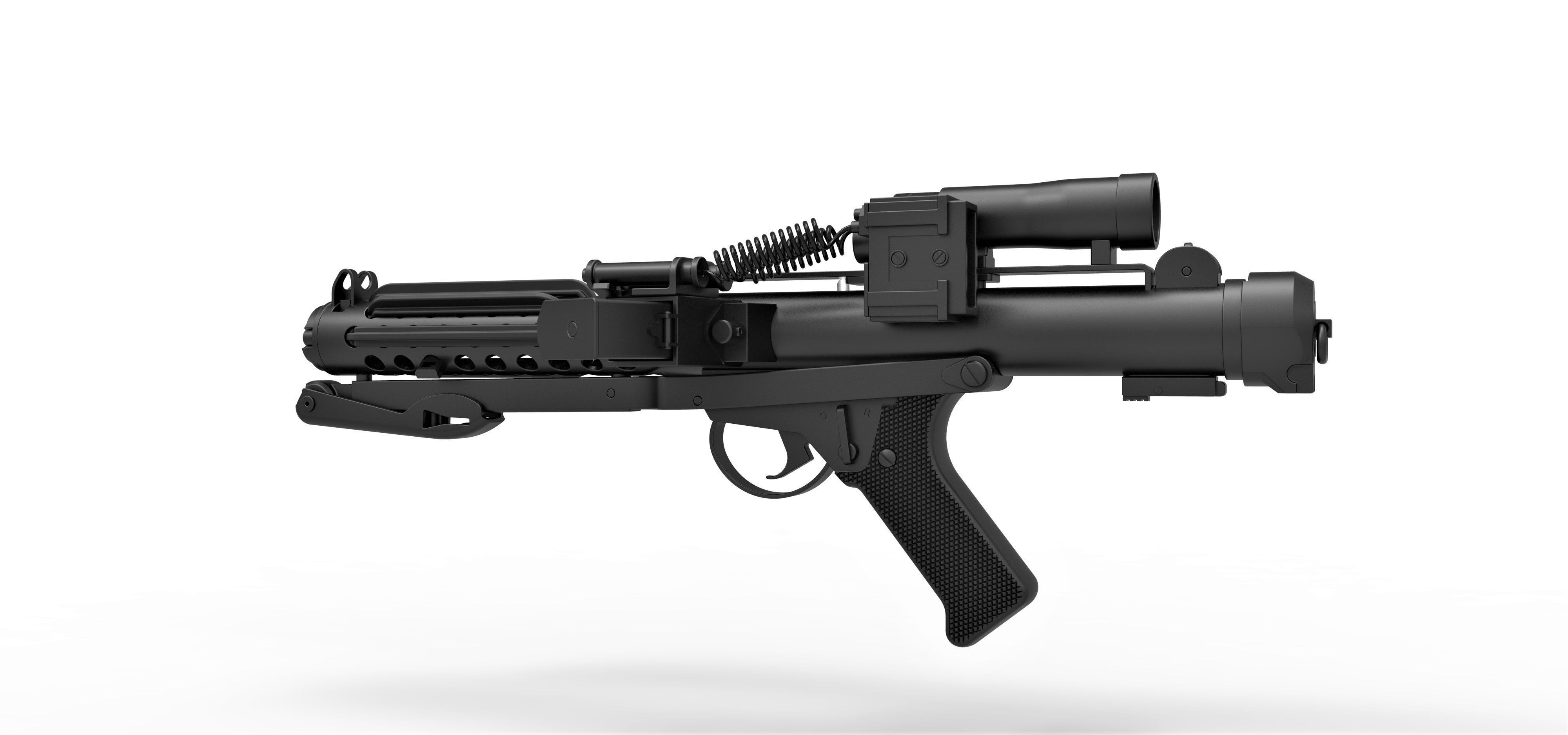 Stormtrooper Blaster E-11 from the movie Star Wars 3D model | CGTrader