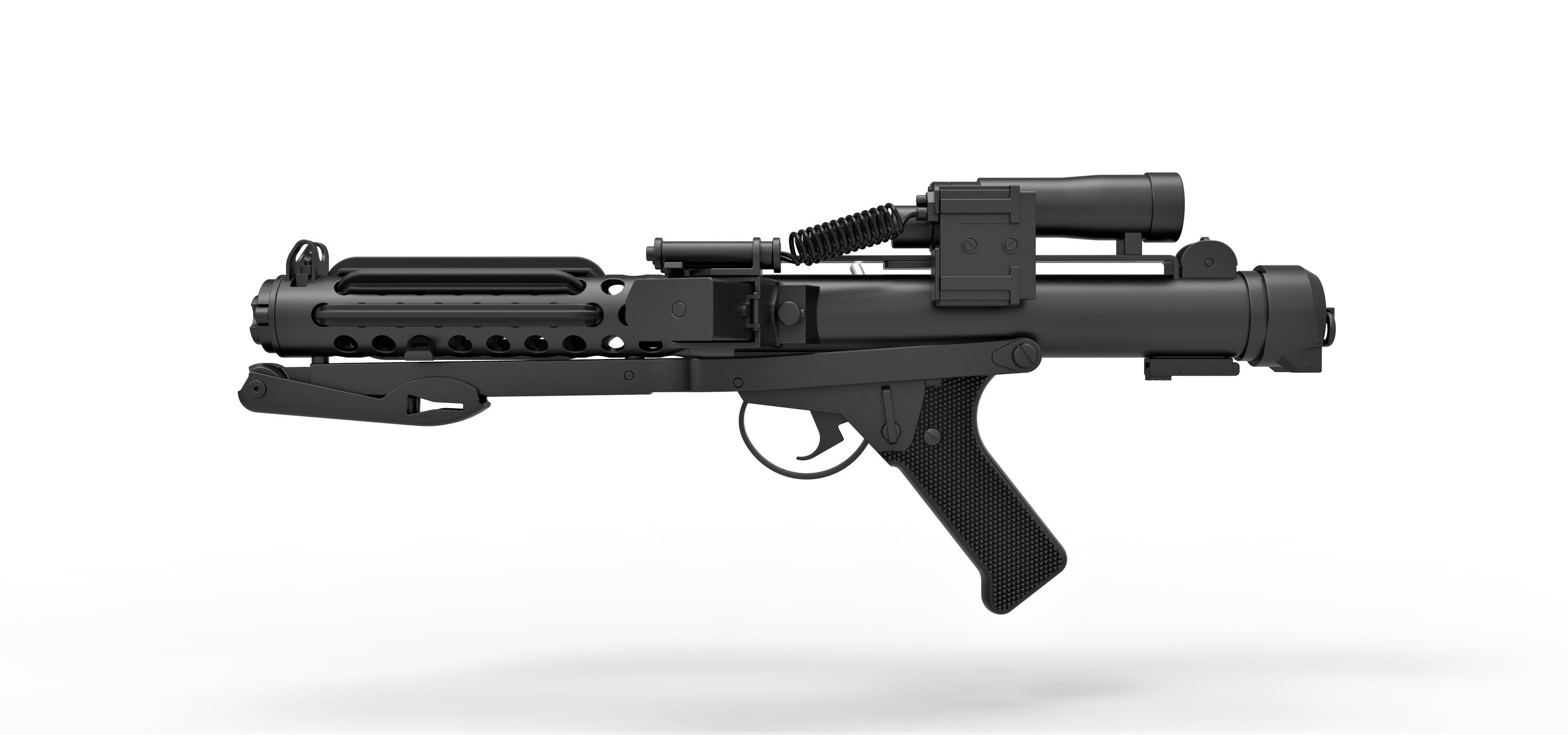 Stormtrooper Blaster E-11 from the movie Star Wars 3D model | CGTrader