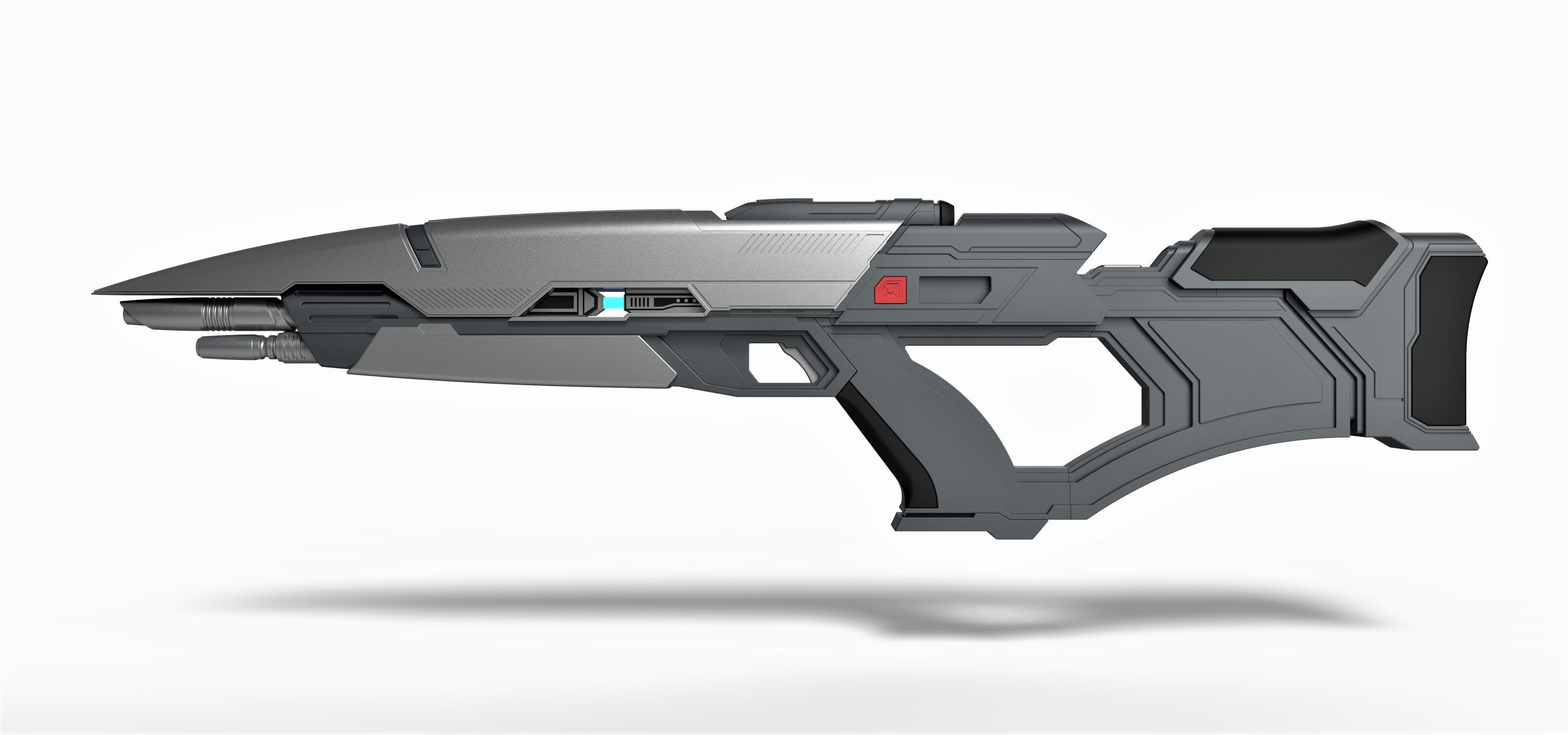 Phaser rifle from the movie Star Trek Into Darkness 2013 3D model ...