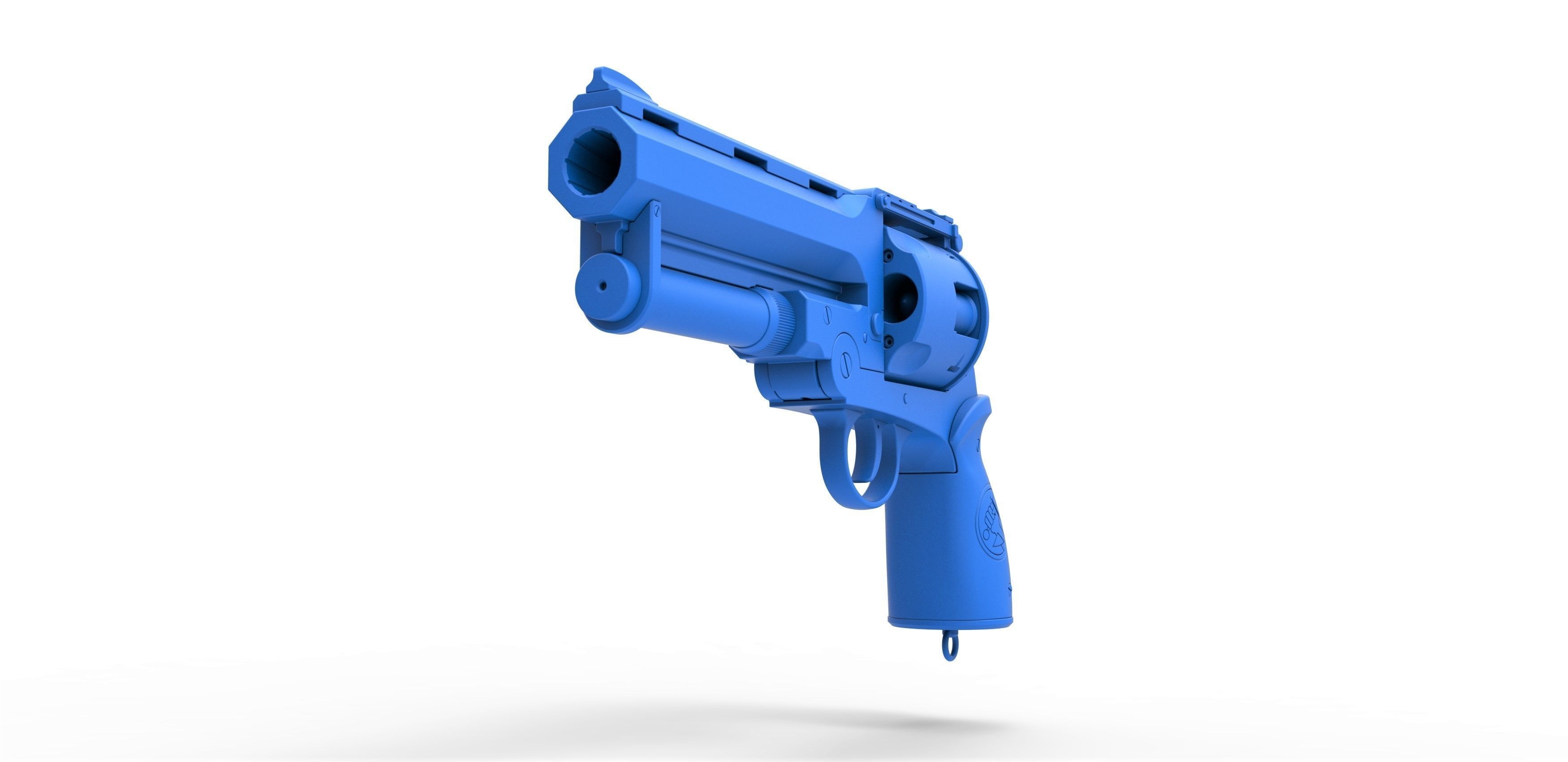 Samaritan Revolver from the movie Hellboy 2004 3D model | CGTrader