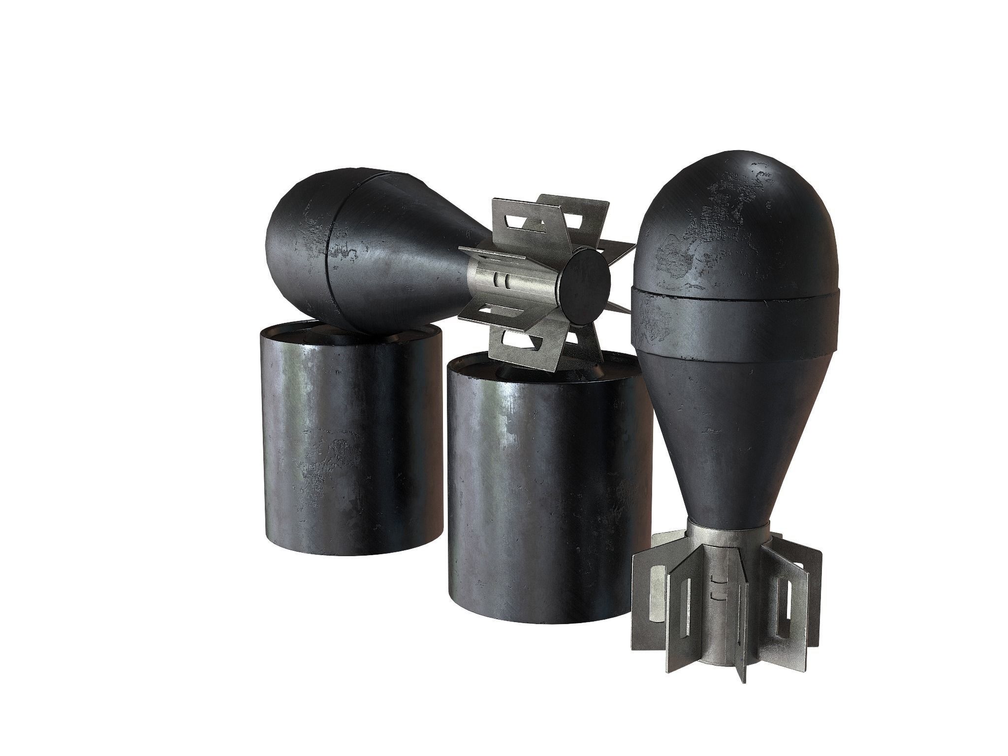 3D model Explosives 01 VR / AR / low-poly | CGTrader
