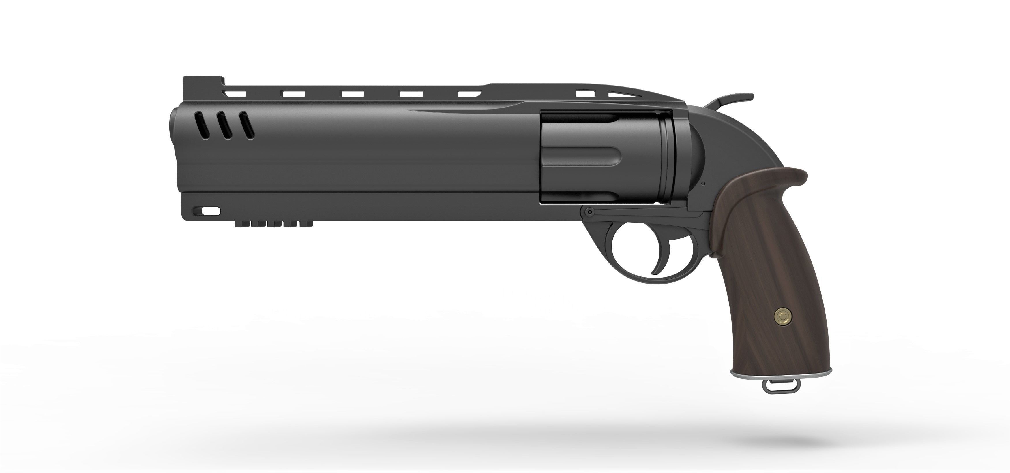 Samaritan Revolver from the movie Hellboy 2019 3D model | CGTrader