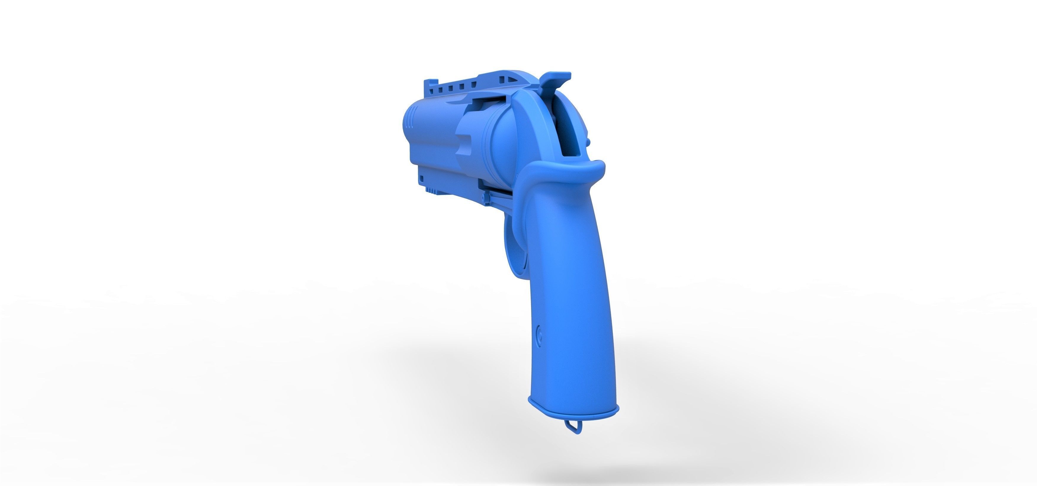 Samaritan Revolver from the movie Hellboy 2019 3D model | CGTrader