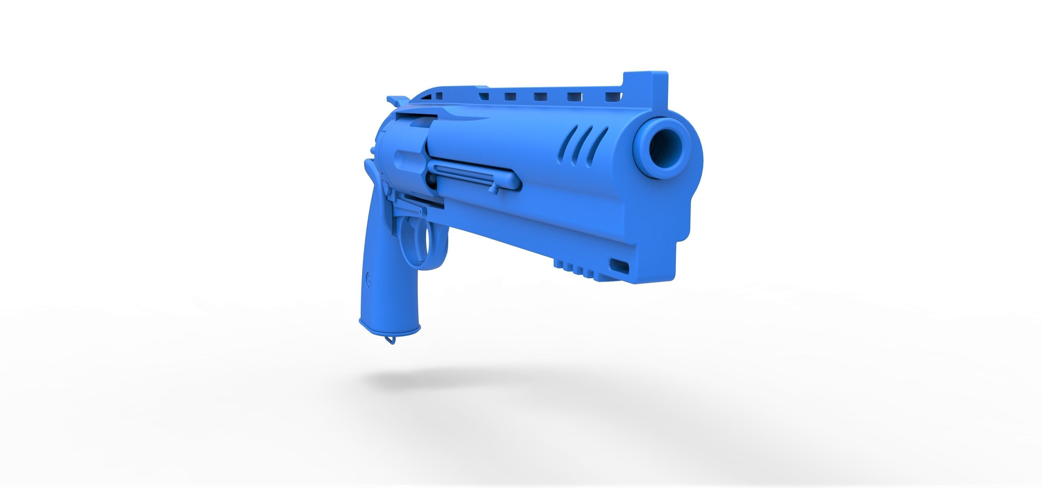 Samaritan Revolver from the movie Hellboy 2019 3D model | CGTrader