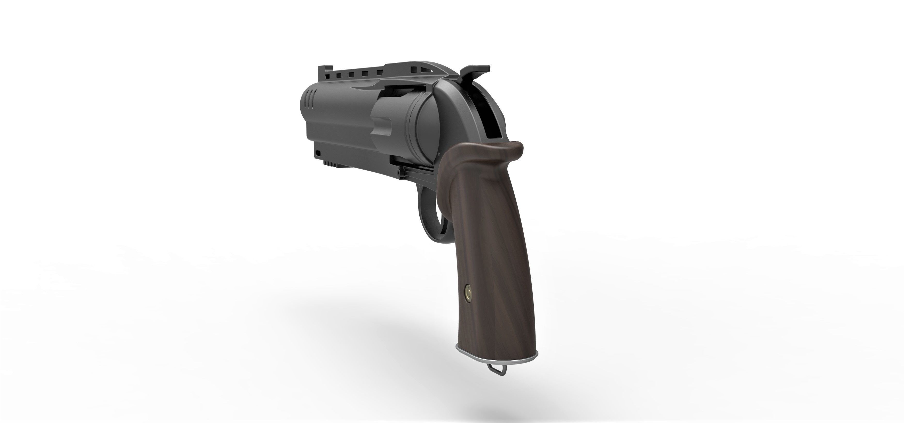Samaritan Revolver from the movie Hellboy 2019 3D model | CGTrader