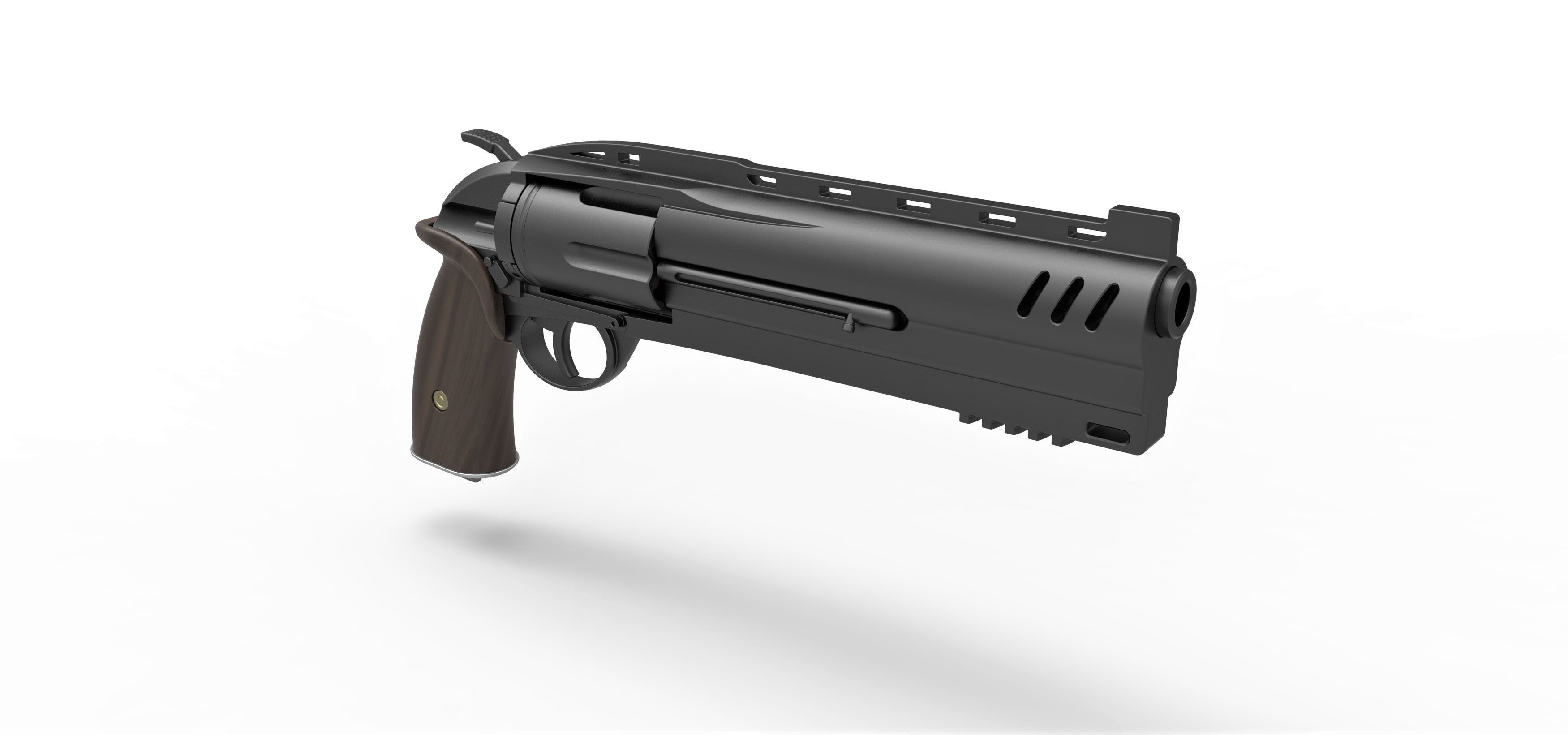 Samaritan Revolver from the movie Hellboy 2019 3D model | CGTrader