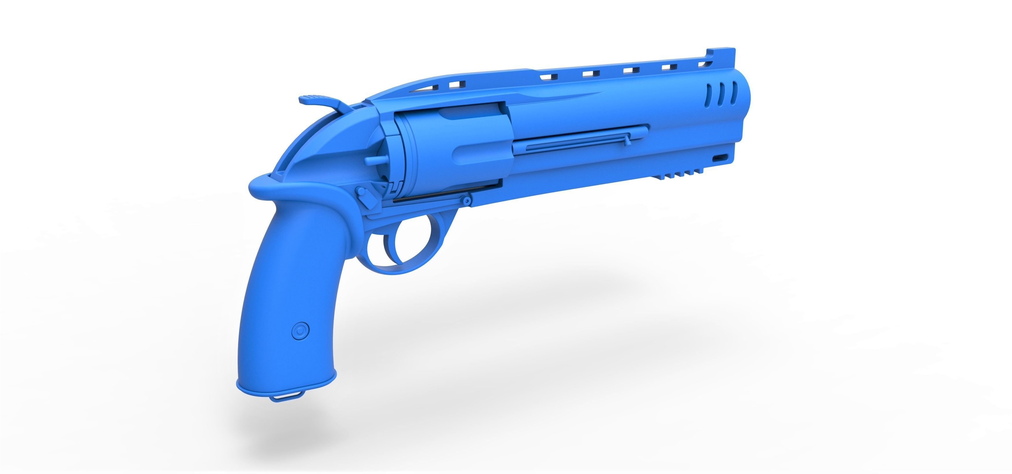 Samaritan Revolver from the movie Hellboy 2019 3D model | CGTrader