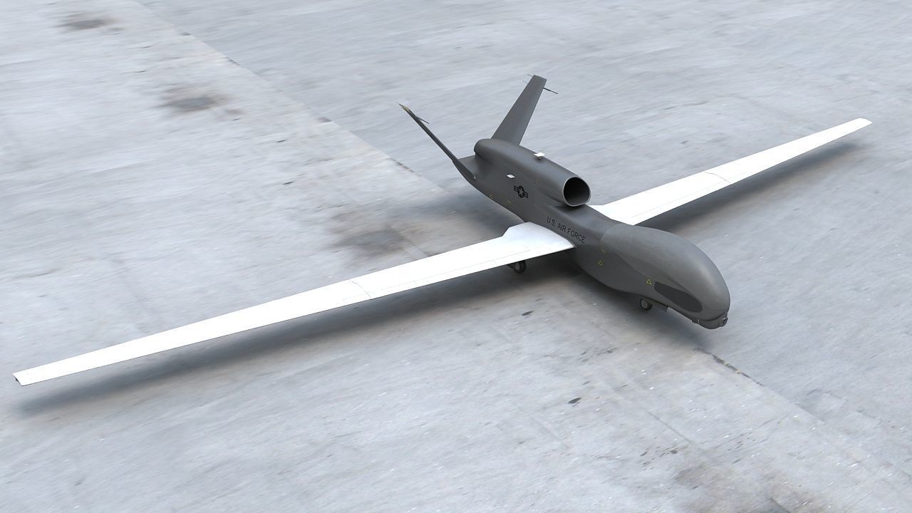 RQ-4 Global Hawk 3D model | CGTrader