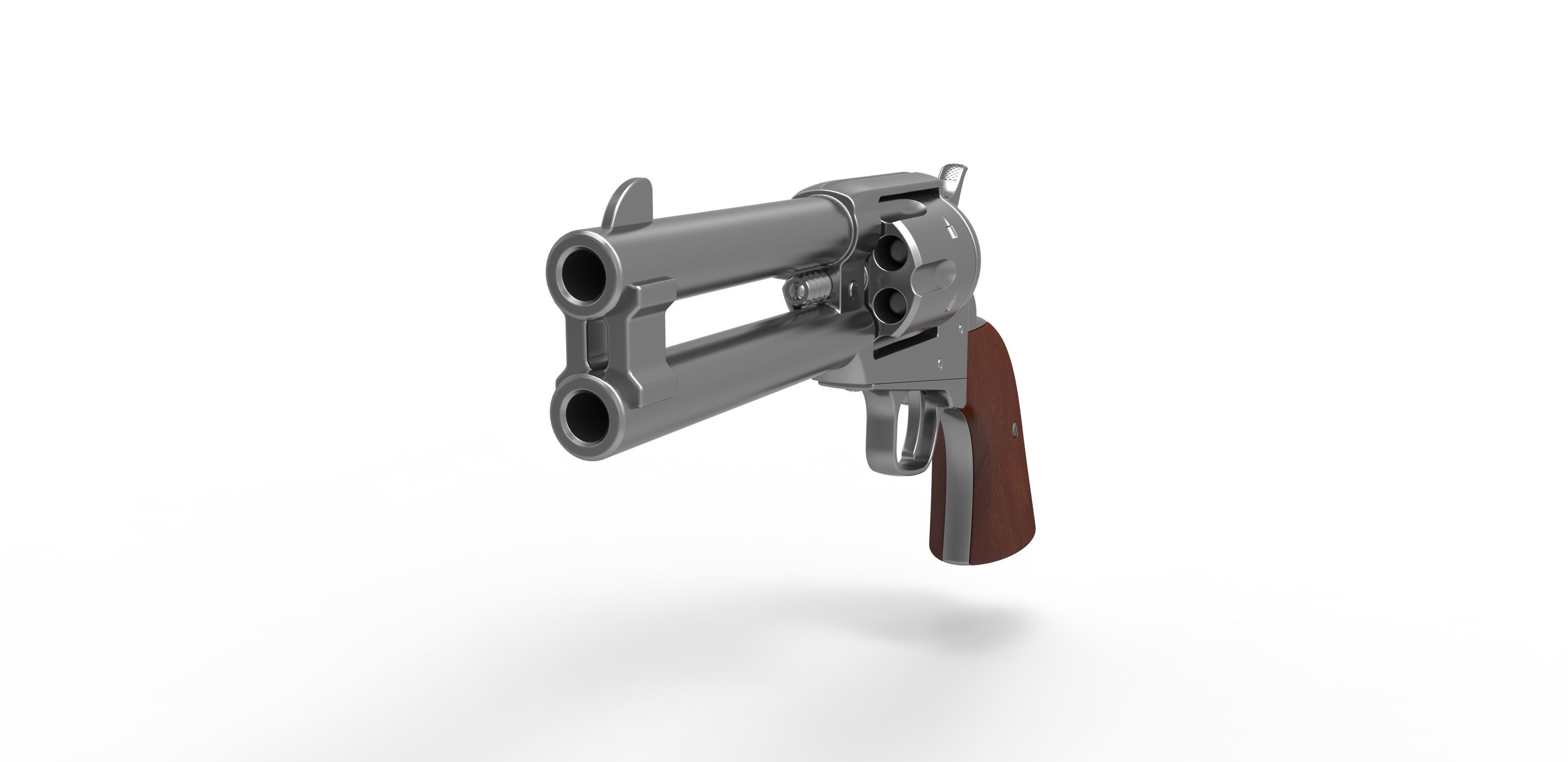 Revolver of agent Whiskey from Kingsman The Golden Circle 2017 3D model ...
