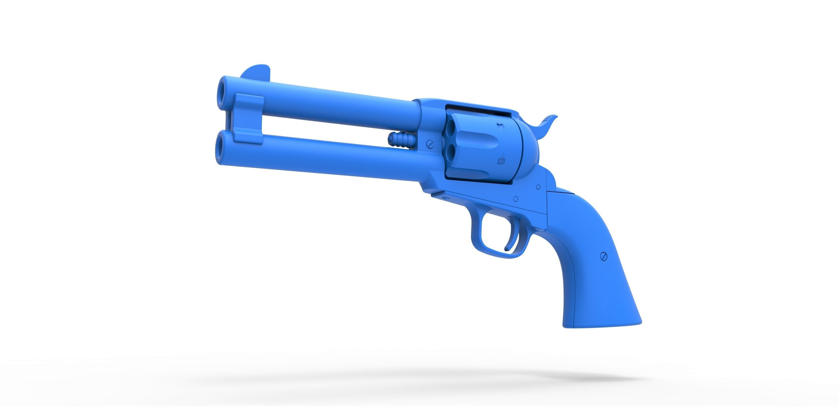 Revolver of agent Whiskey from Kingsman The Golden Circle 2017 3D model ...