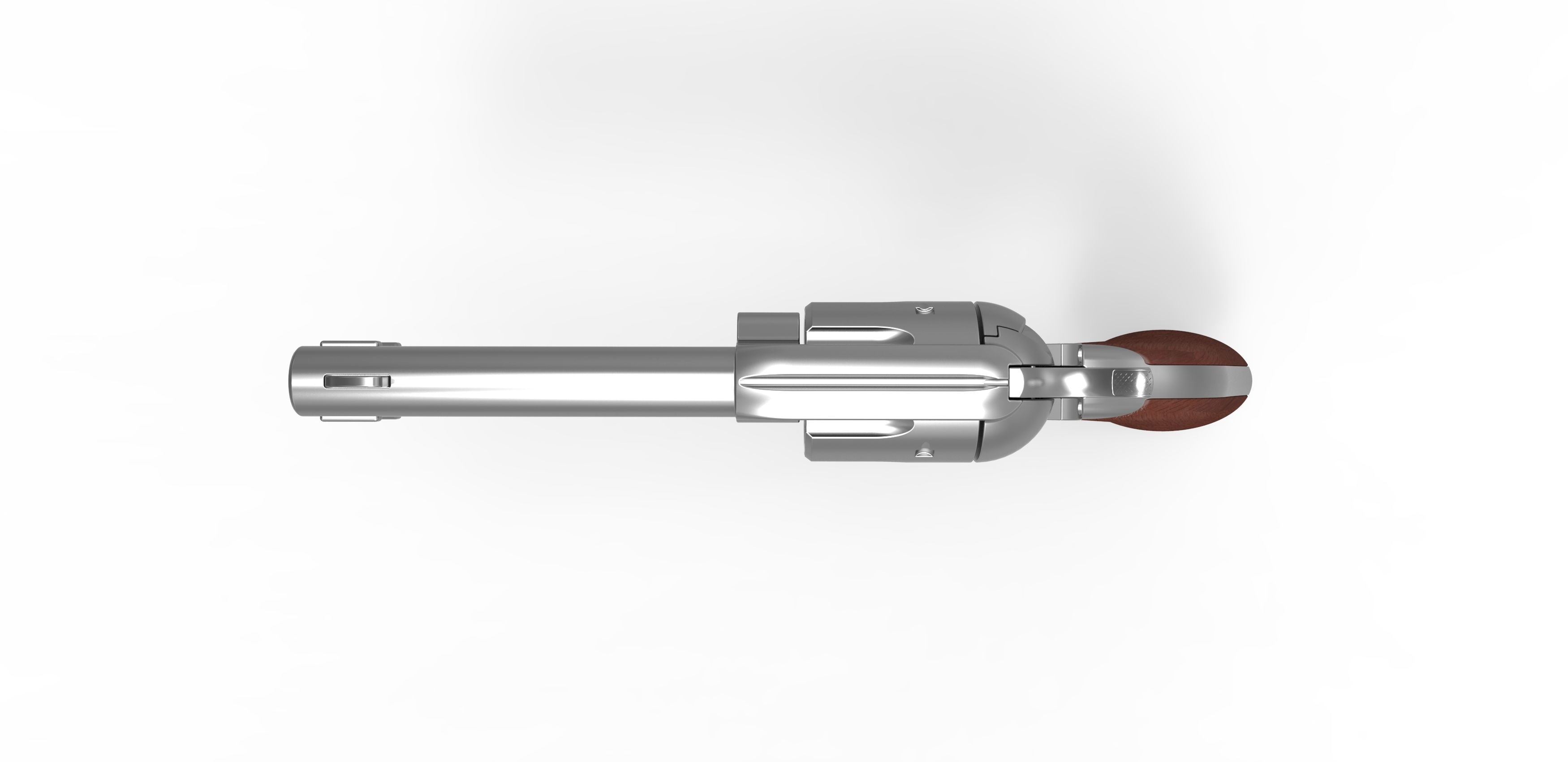 Revolver of agent Whiskey from Kingsman The Golden Circle 2017 3D model ...