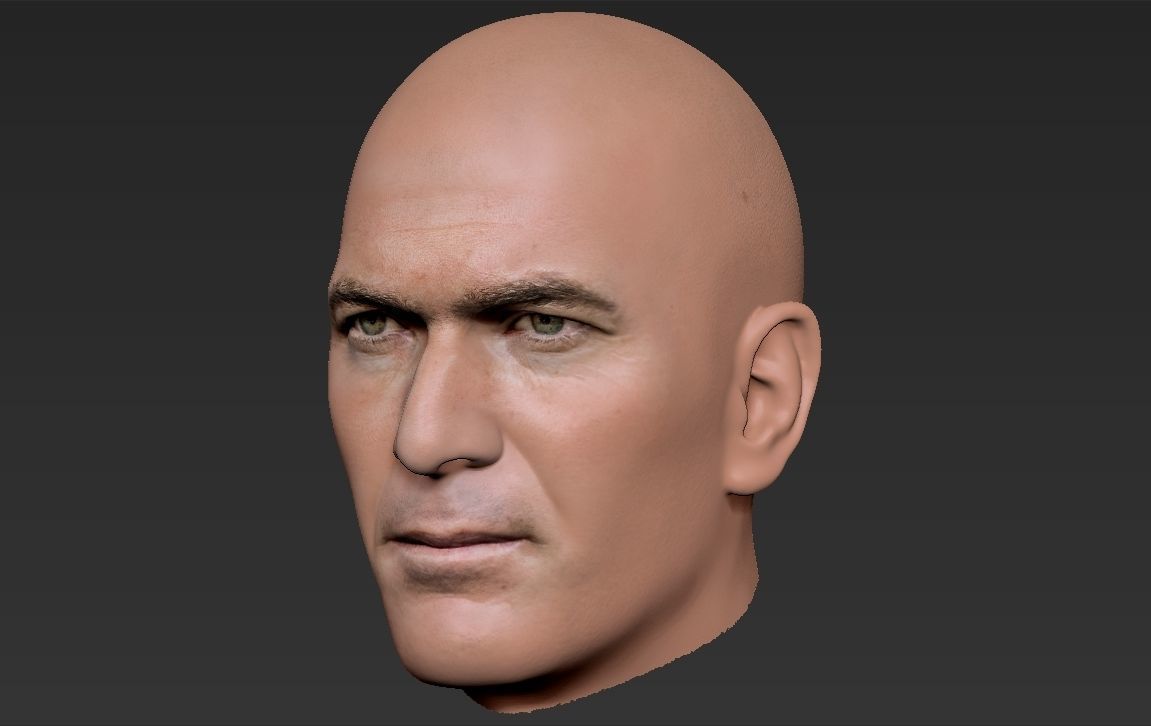 Zinedine Zidane 3D model | CGTrader