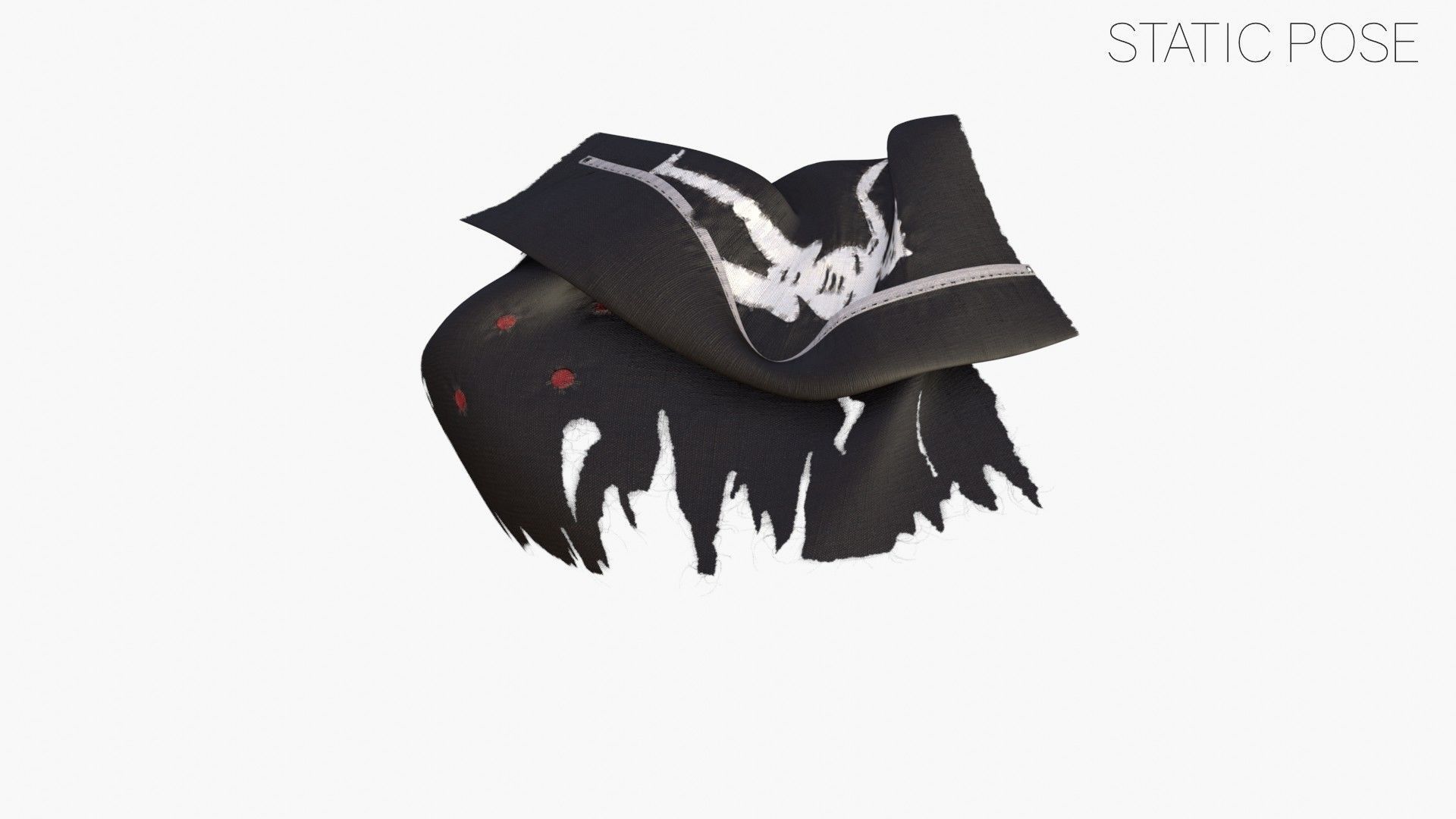 3D model Pirate Flag - Francis Spriggs and Edward Lowe VR / AR / low ...