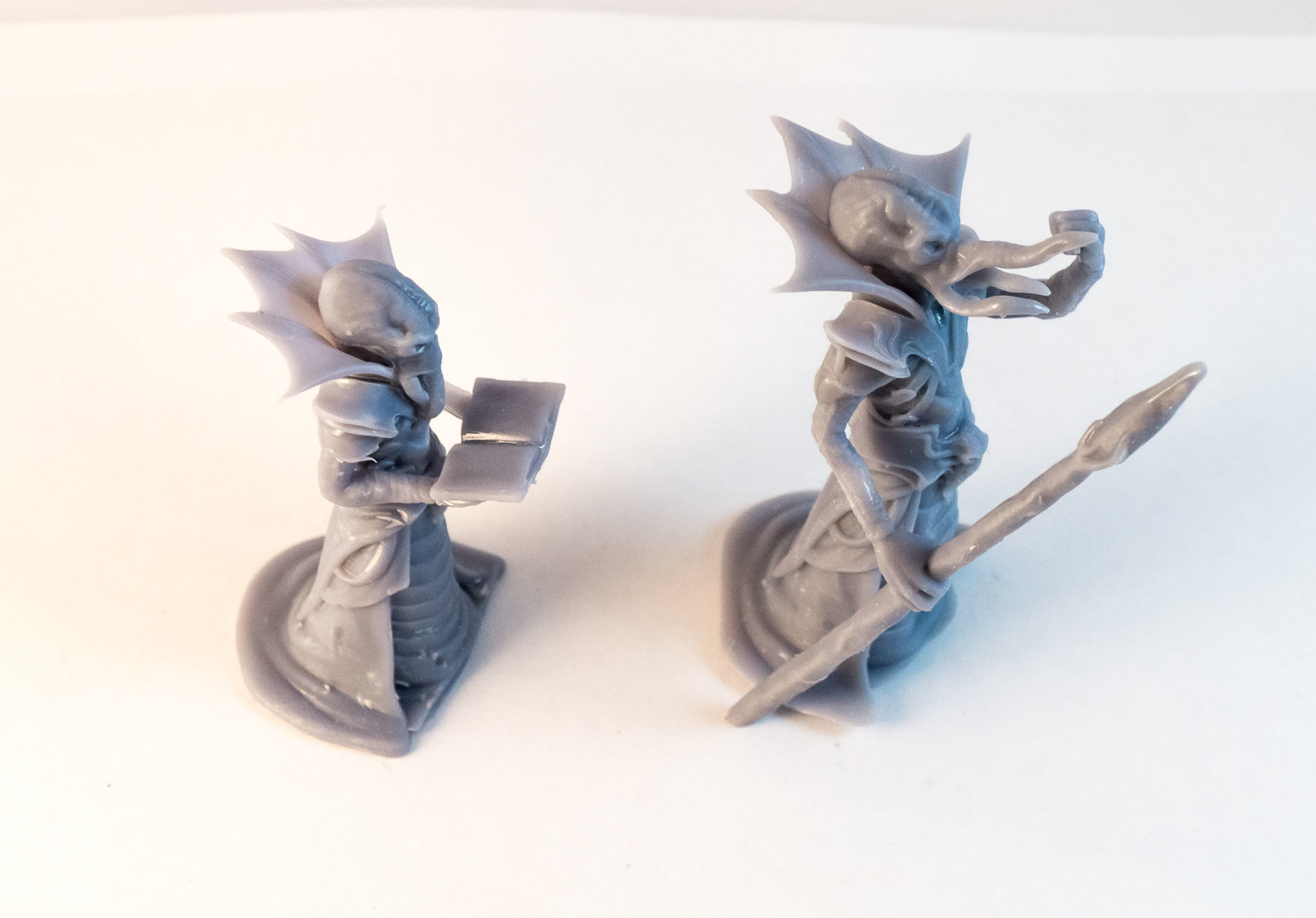 Mind Flayer - 3D printable character - 2 Poses 3D model 3D printable ...