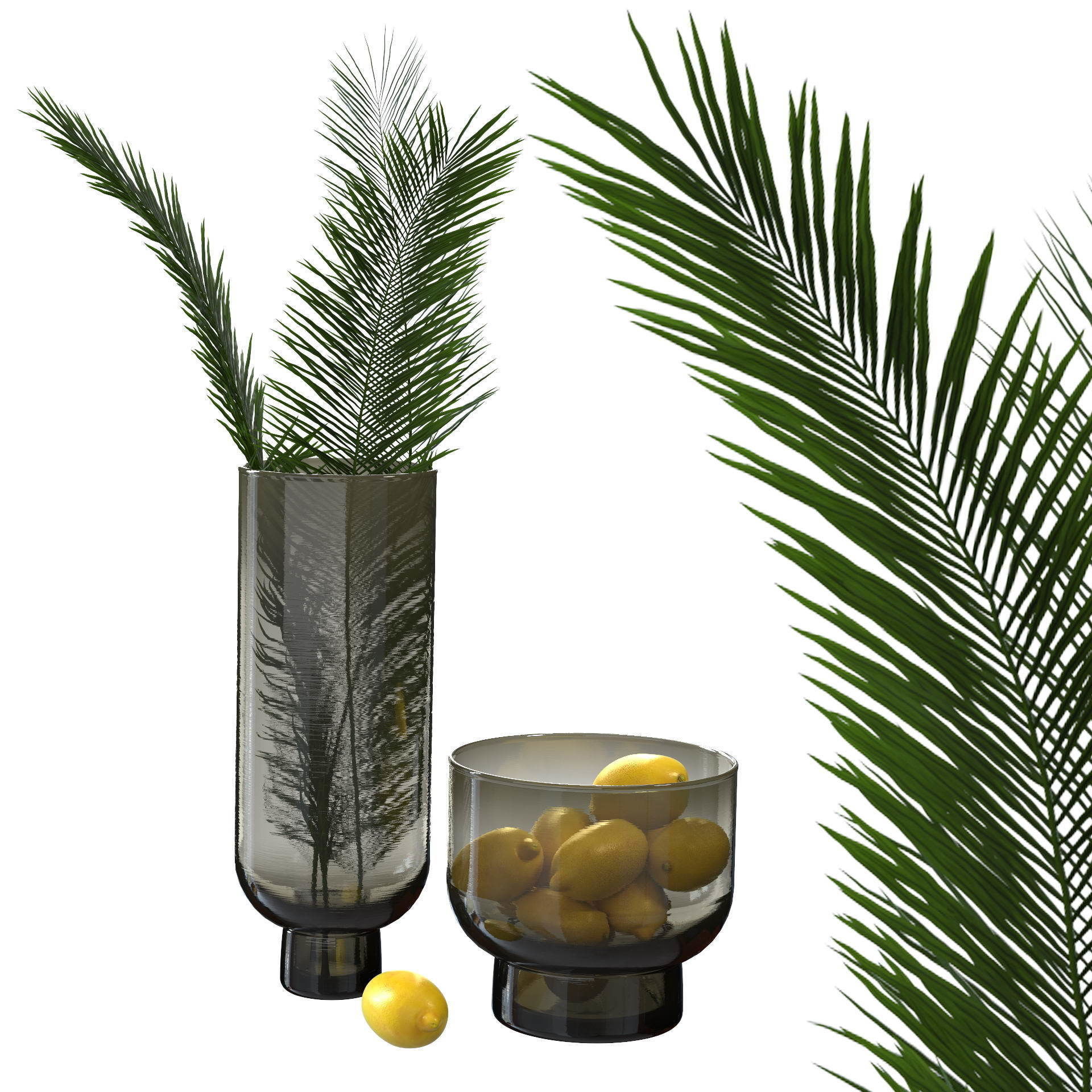 Set of Vases LUCID by BoConcept 3D model | CGTrader