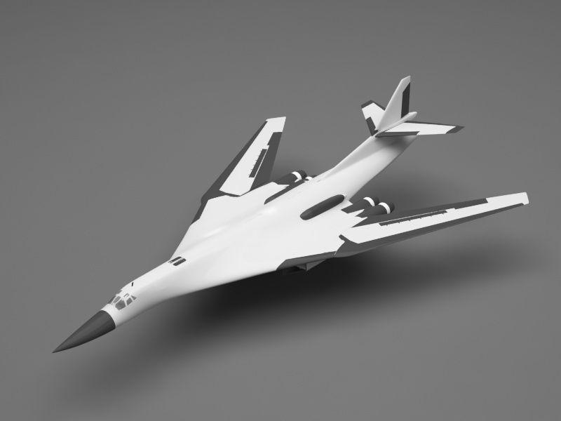 TU-160 3D | CGTrader