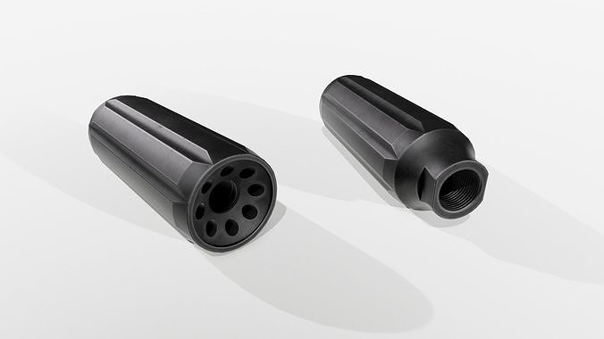 3D model KVP XL 45ACP Linear Compensator VR / AR / low-poly | CGTrader