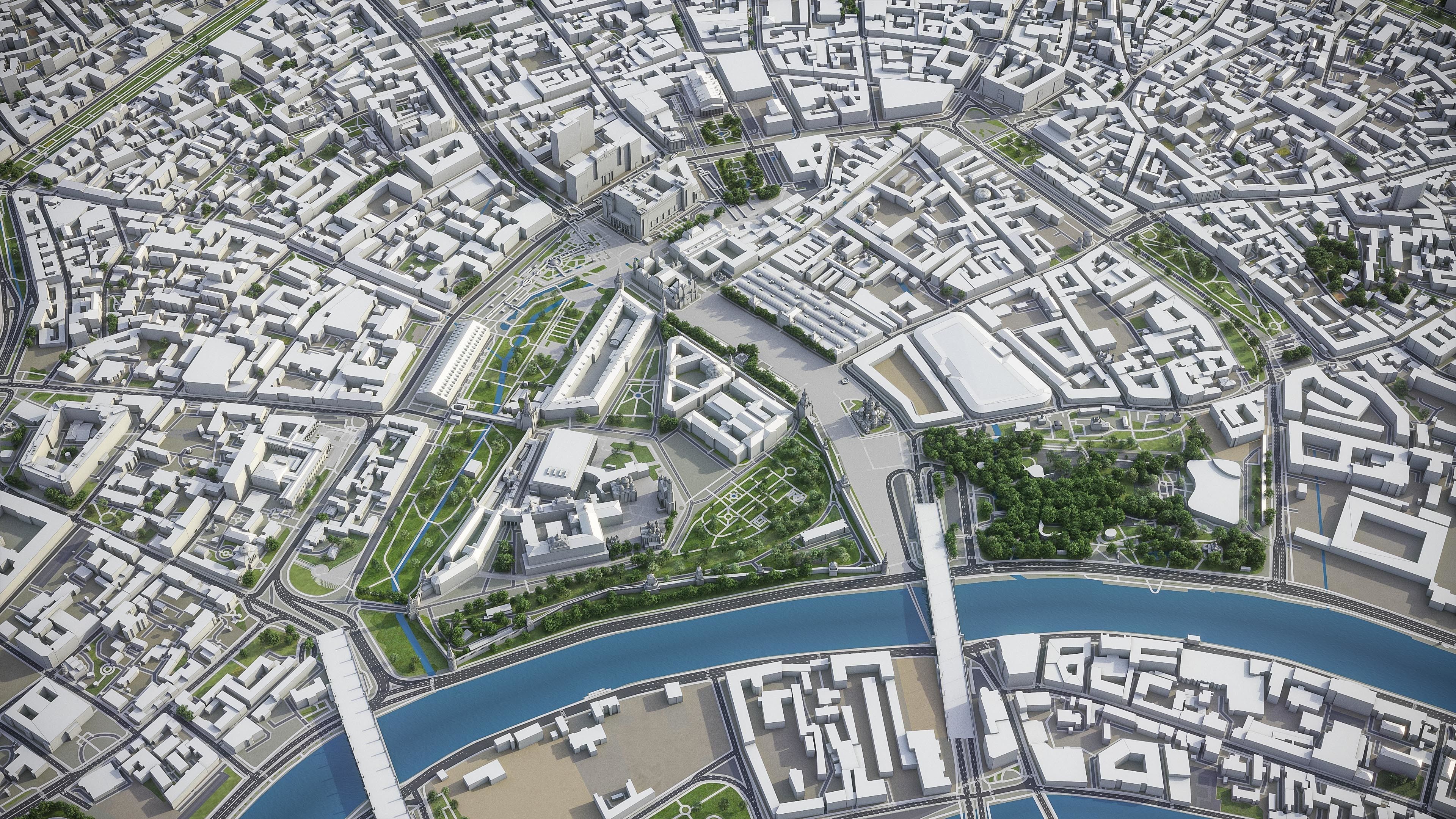 3D Model Collection Moscow VR / AR / low-poly | CGTrader