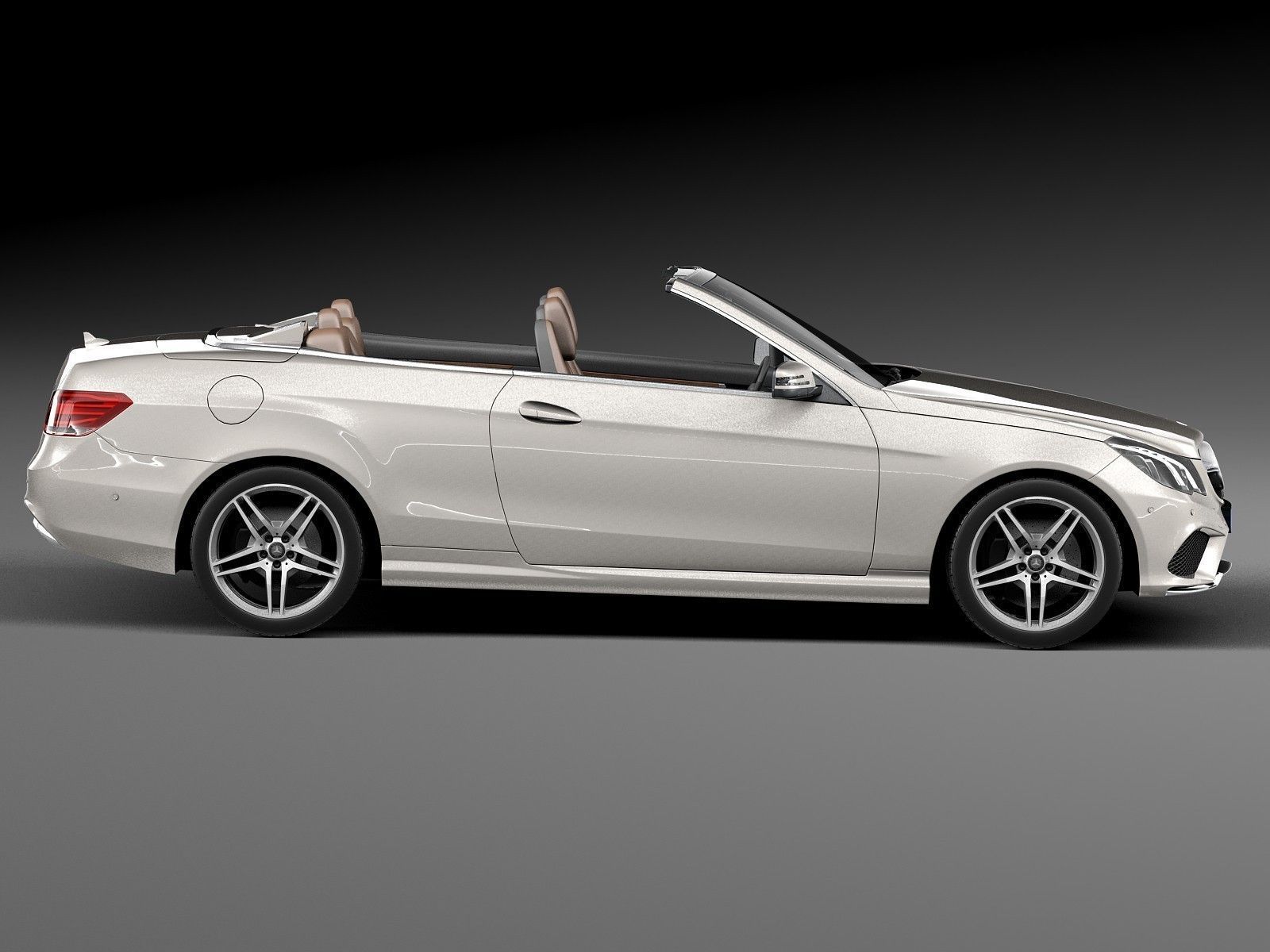 Mercedes Benz E Class Amg Convertible 2015 3d Model Max Obj 3ds Fbx C4d Lwo Lw Lws