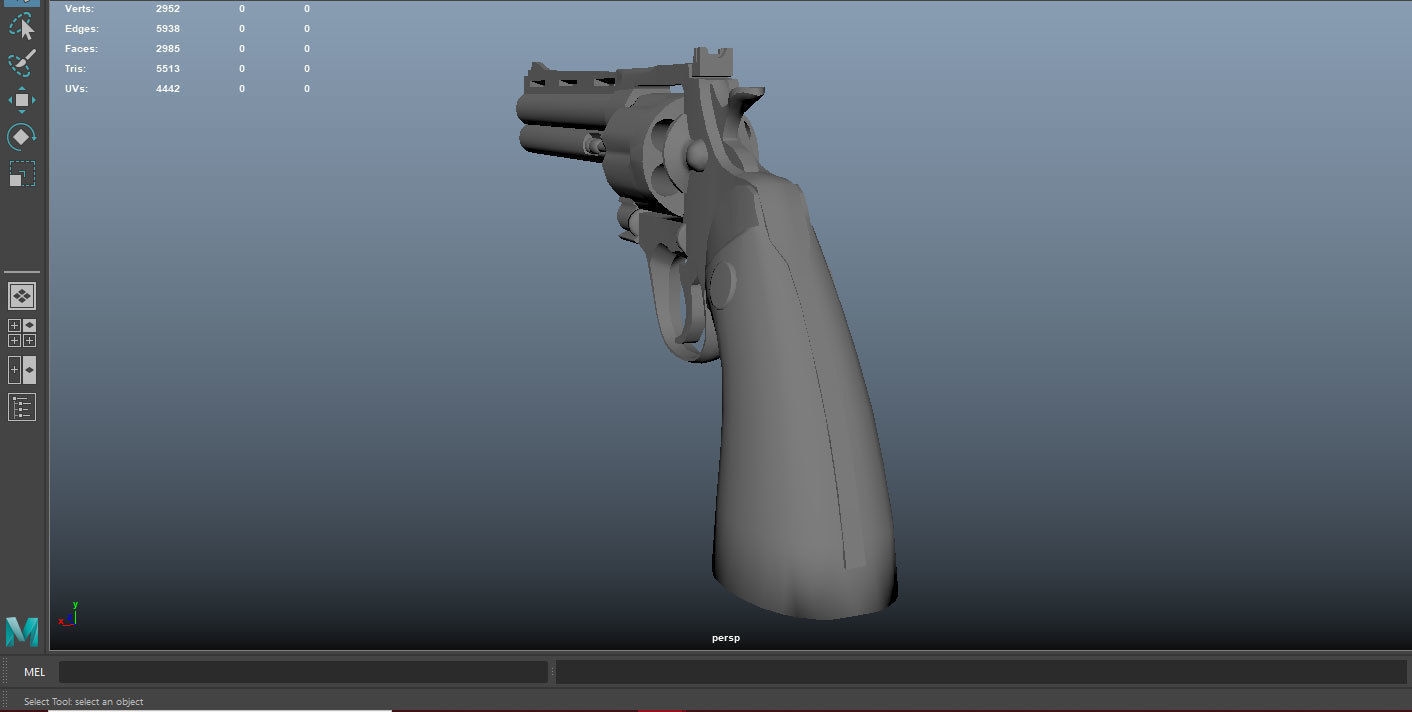 3D model Magnum Colt Python 357 VR / AR / low-poly | CGTrader
