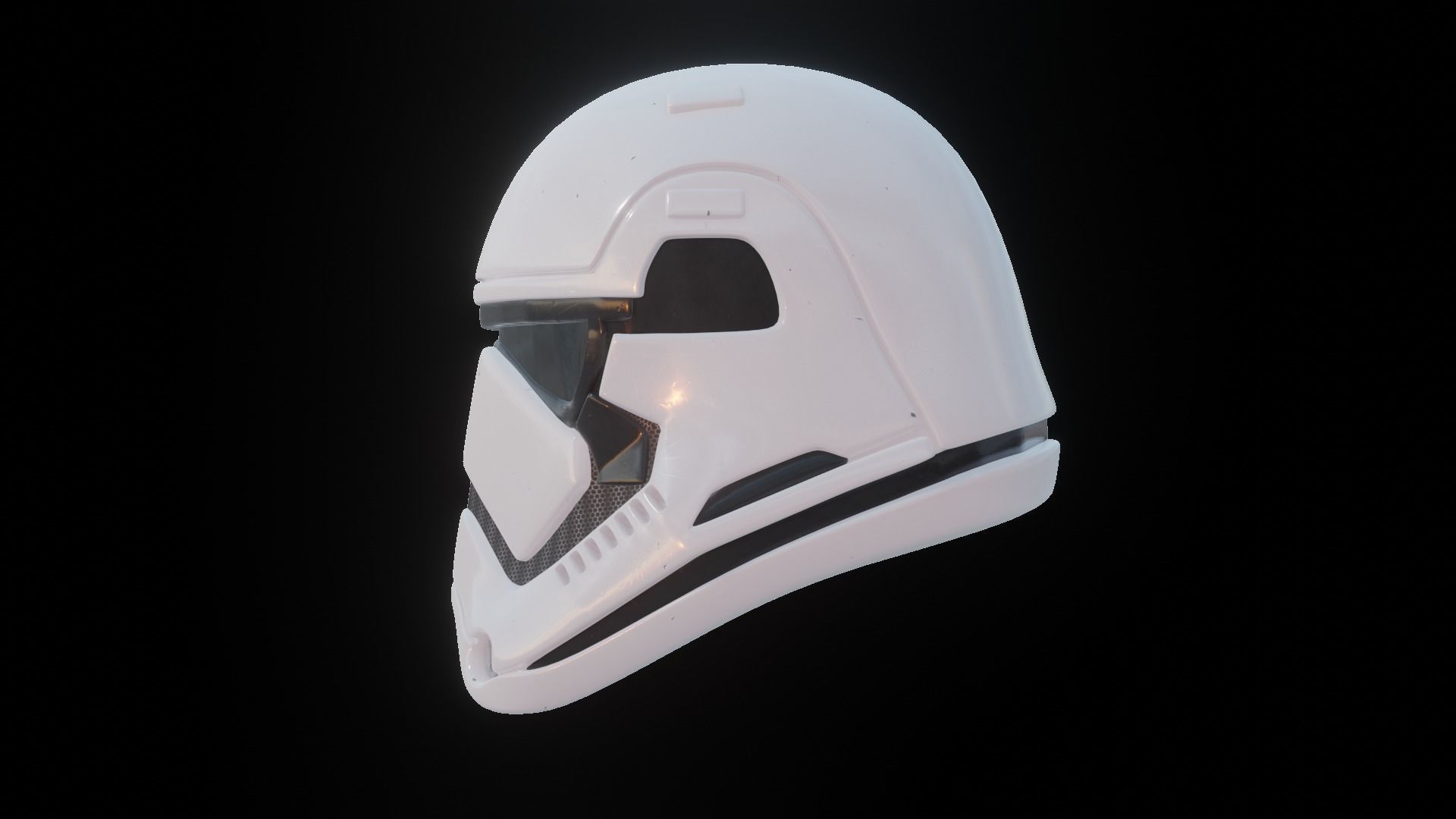 first order stormtrooper full armor free 3D model | CGTrader