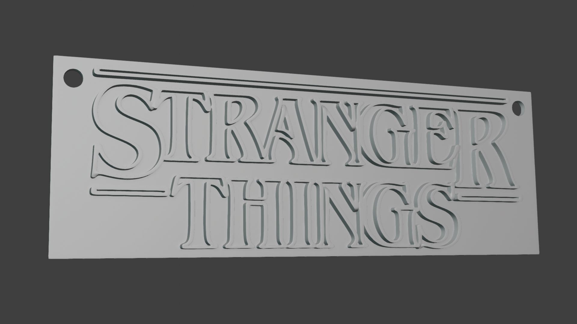 Stranger things 3D model 3D printable | CGTrader