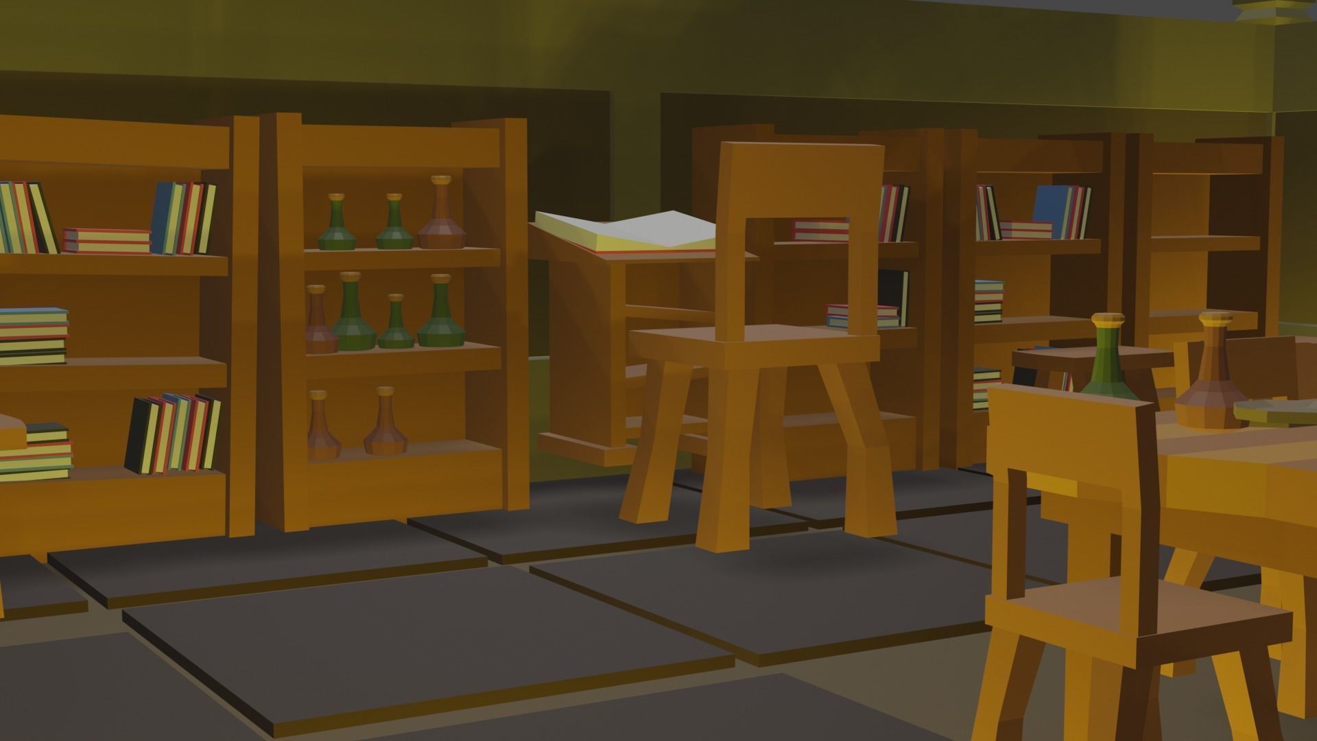 3D model low poly dungeon VR / AR / low-poly | CGTrader