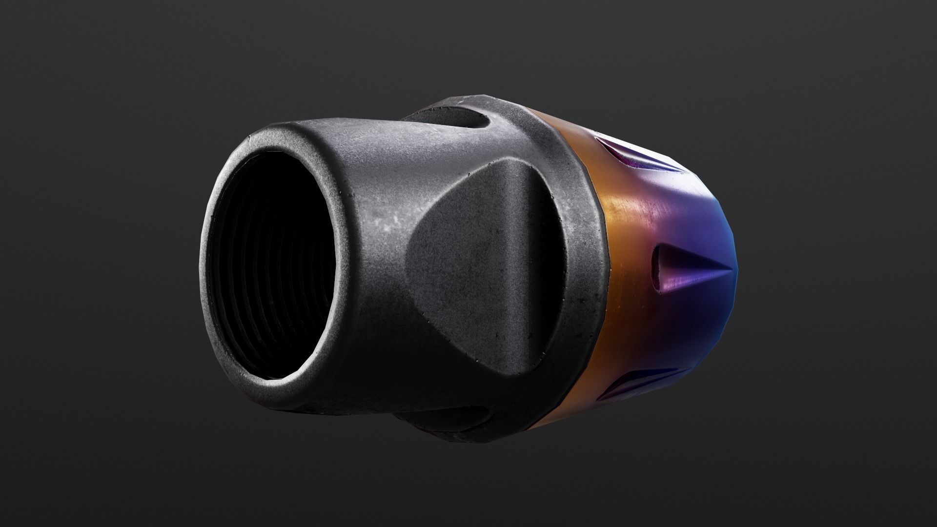 3D model SLR Rifleworks Synergy Linear Hybrid Comp 45 ACP VR / AR / low ...