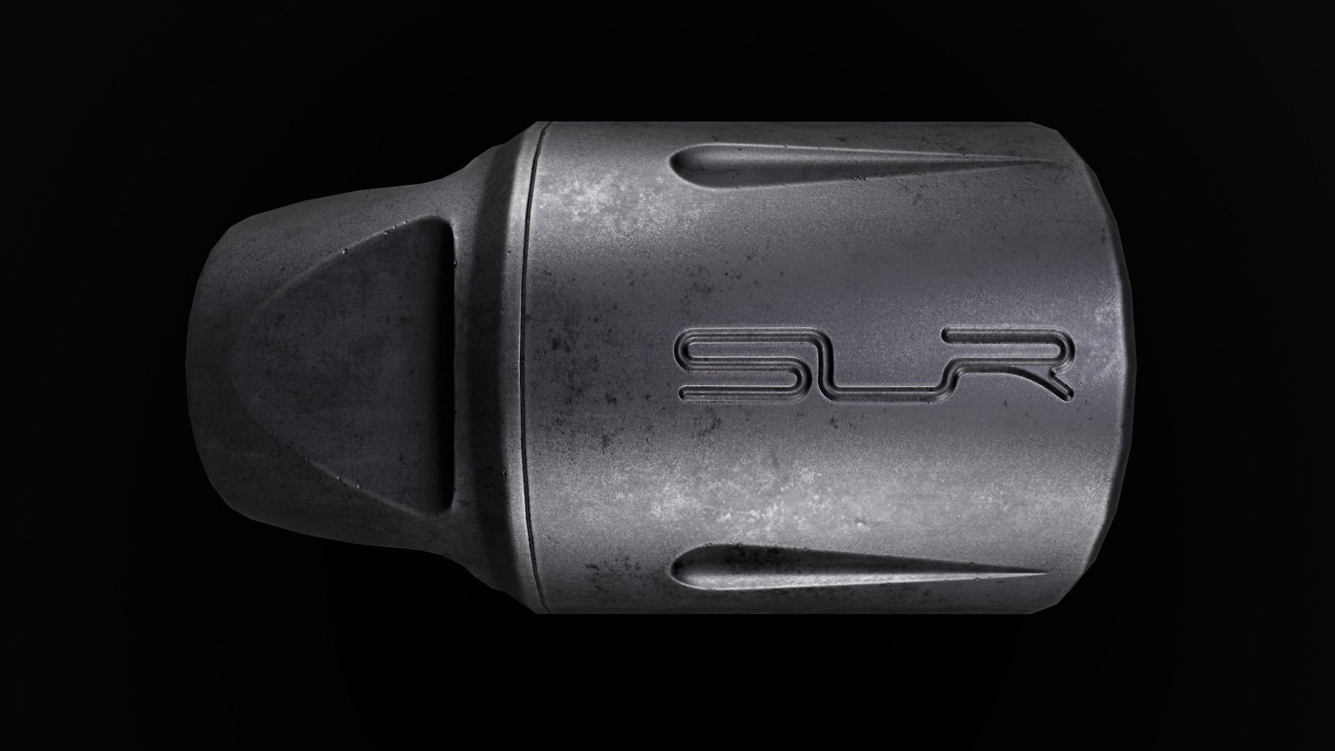 3D model SLR Rifleworks Synergy Linear Hybrid Comp 45 ACP VR / AR / low ...