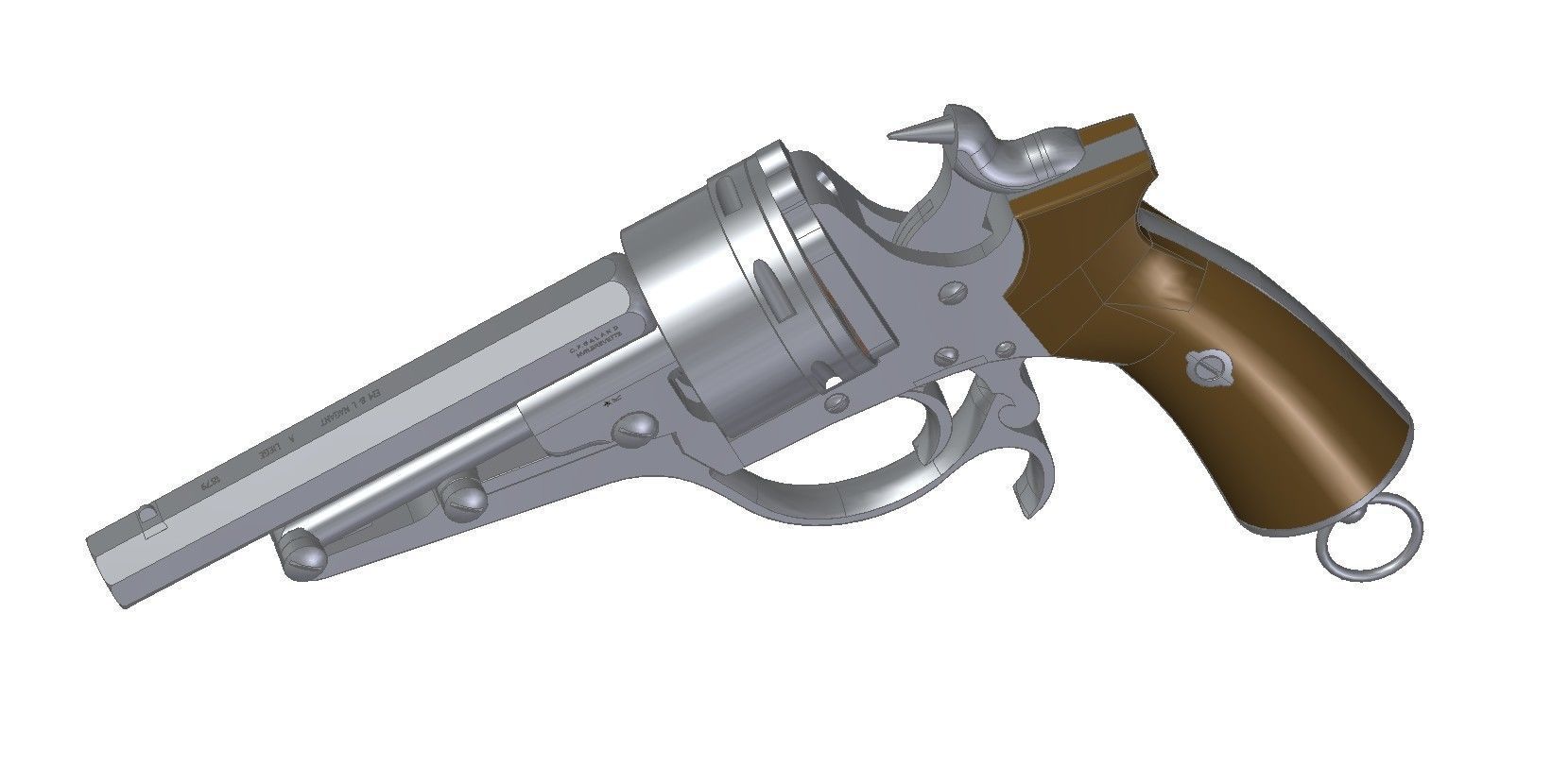 Russian Galand 3D model | CGTrader
