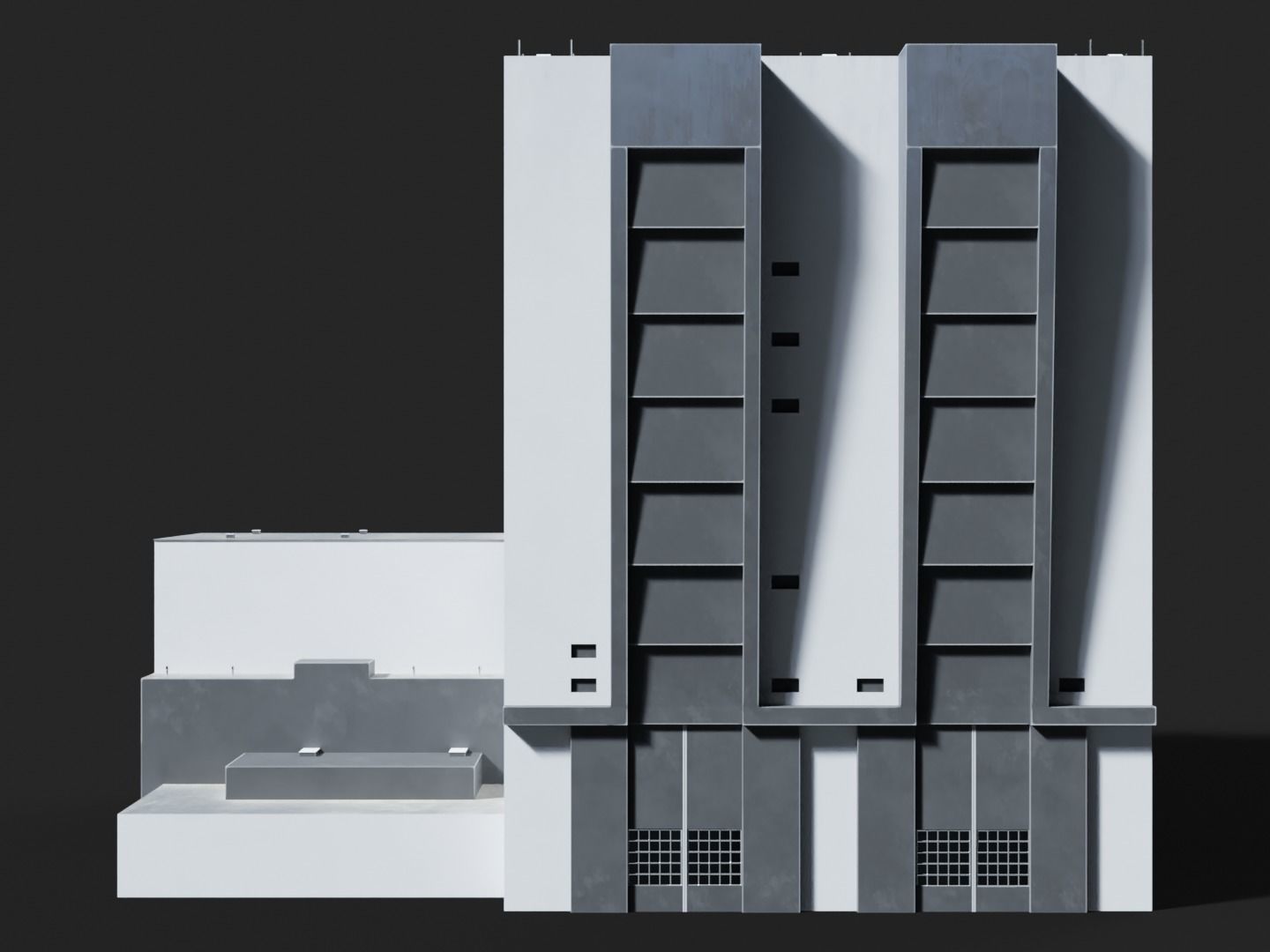 3D model NASA Vehicle Assembly Building VR / AR / low-poly | CGTrader
