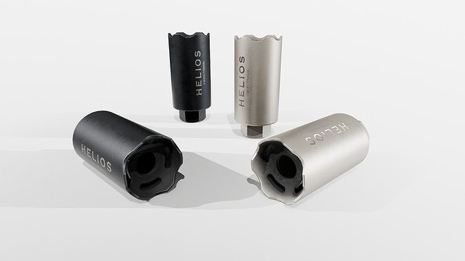 3D model V Seven Weapon Systems Helios Linear Compensator 45ACP VR / AR ...