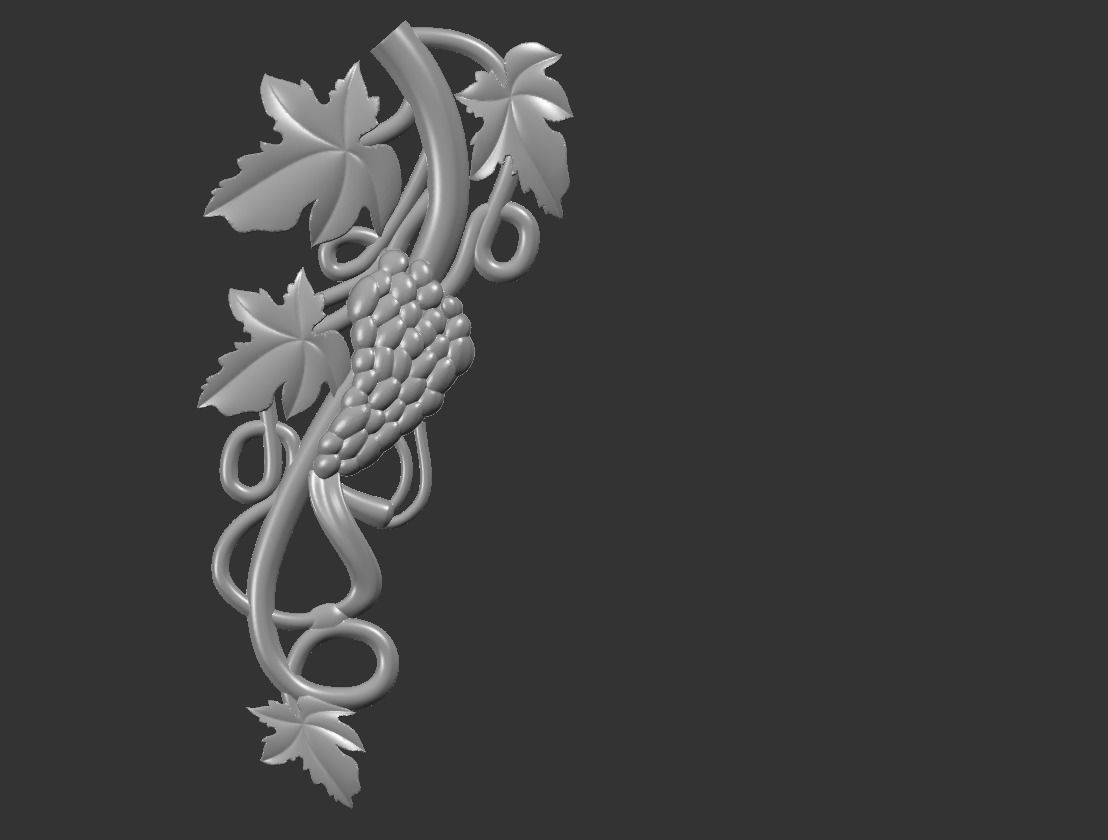 flower design21 3D model | CGTrader